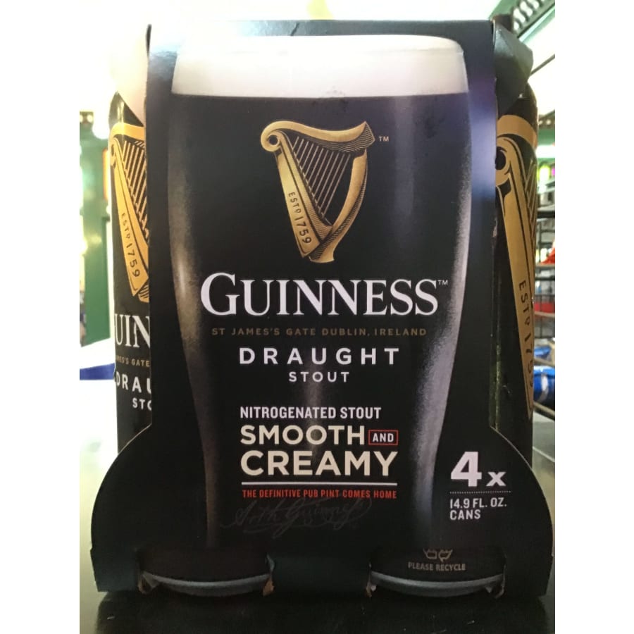 Guinness Draught Stout 4PK 14.9 oz Delivery in Williamstown, MA | The ...