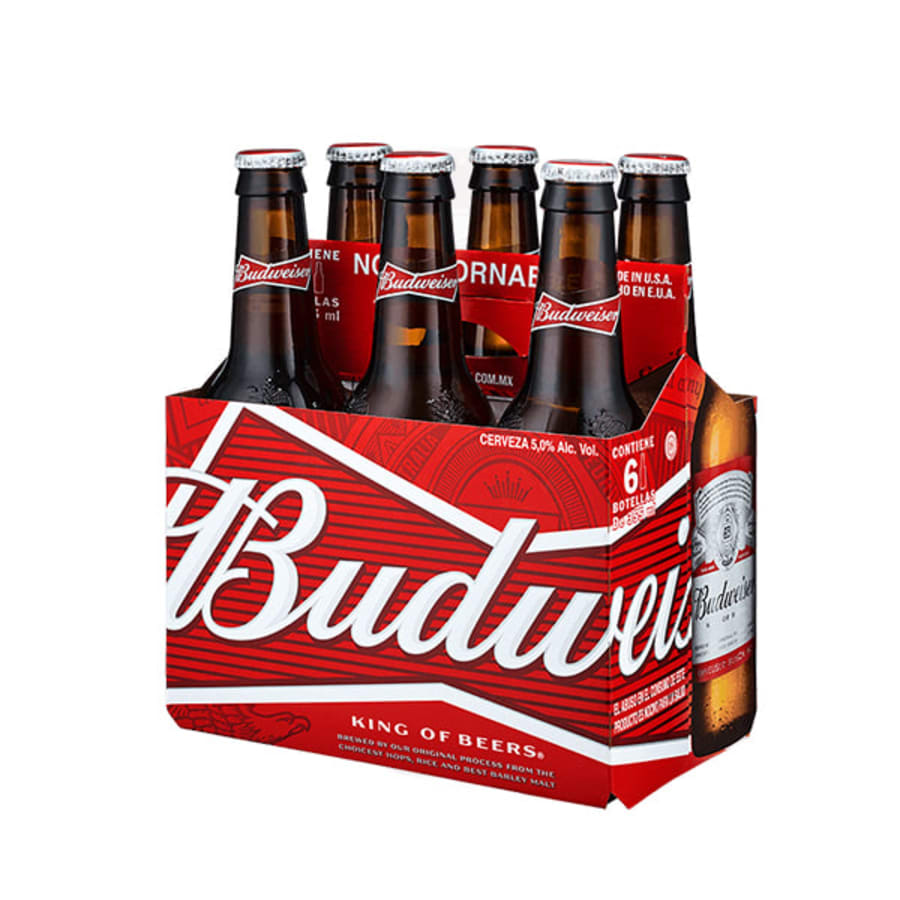 BUDWEISER - 6PK BTL- 12 OZ Delivery in Williamstown, MA | The Spirit Shop