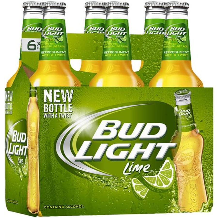 Bud Light Premium w/ Lime 6 pack 6 pack bottles Delivery in Long Beach ...