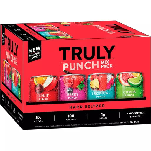Truly Punch Mix, 12oz cans, 12pk. Delivery in Phoenix, AZ | Liquor Wheel 2