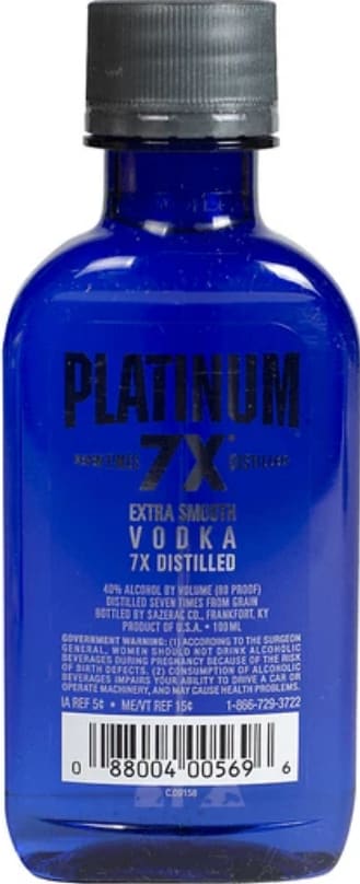 Platinum 7X Vodka - 100mL Delivery in New Port Richey, FL | Suncoast Liquor