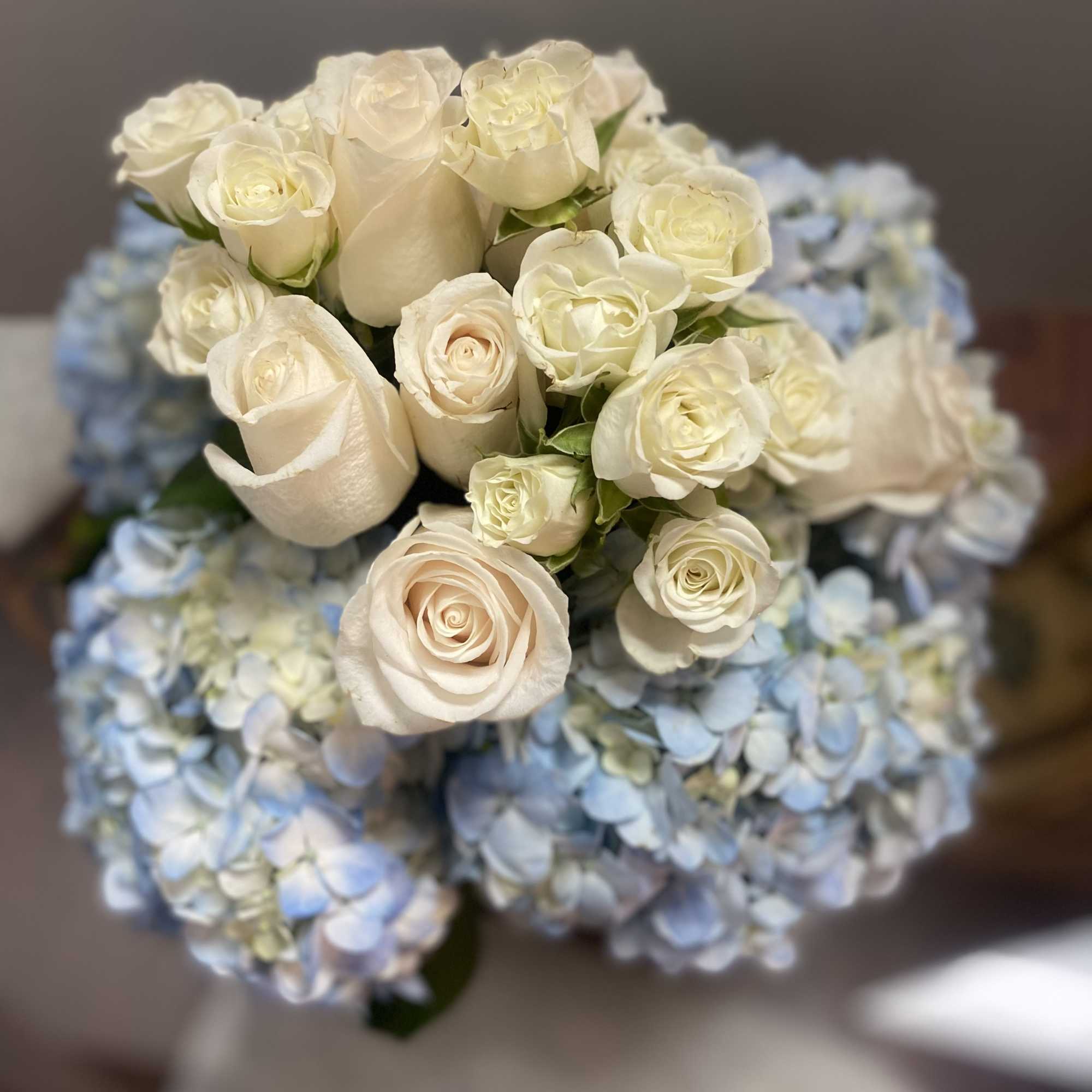 Hydrangea and roses store
