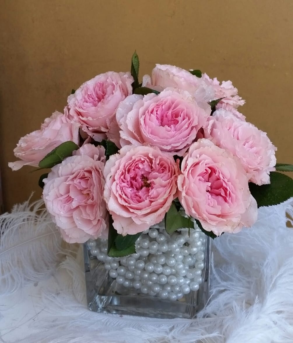 David Austin Garden roses by Cerritos Hills Florist
