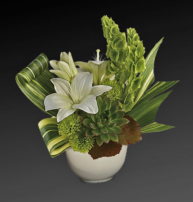 Artistic Angles Bouquet by EC Florist