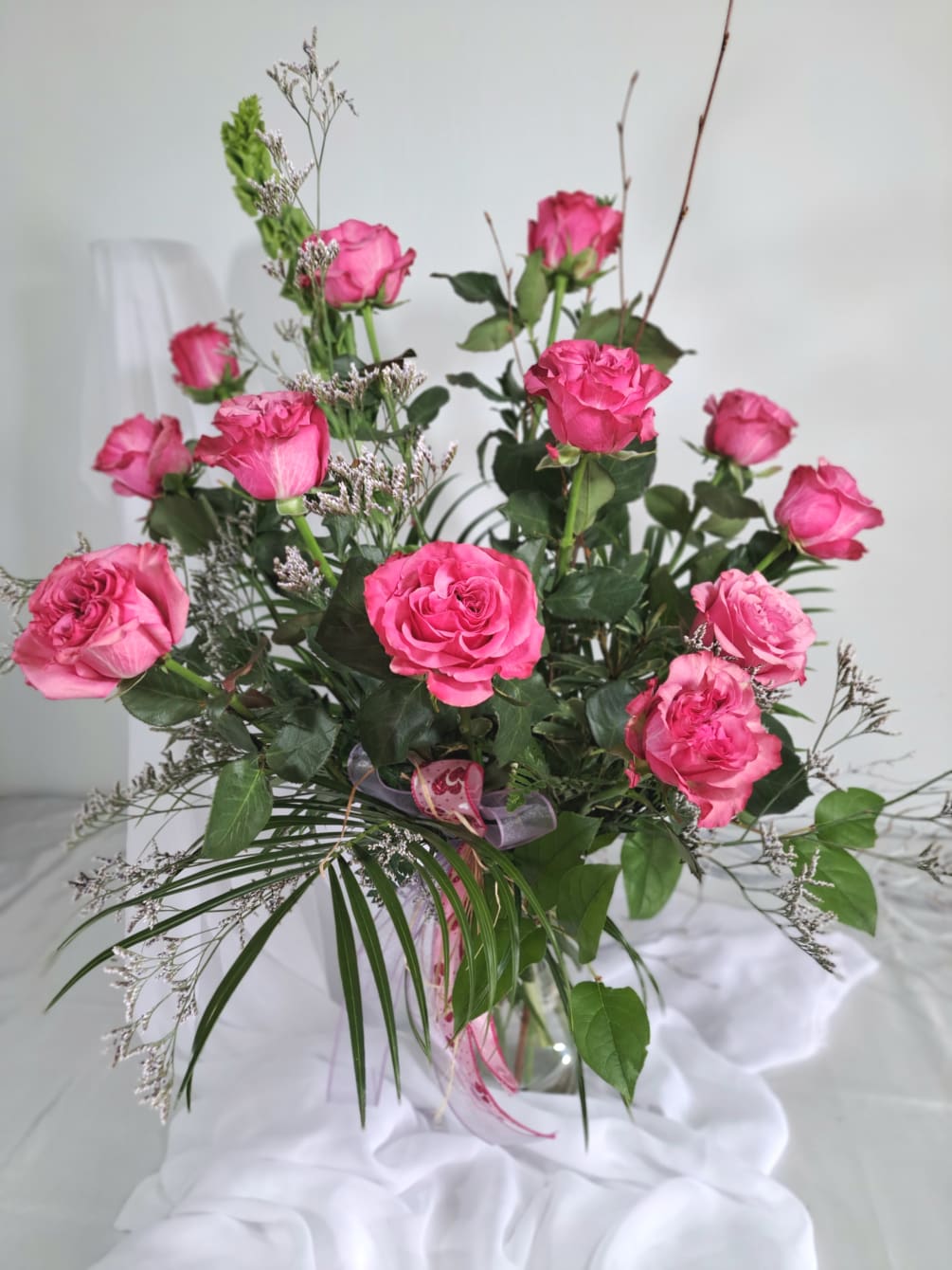 Dozen Rose Arrangement by Dahlia a Florist