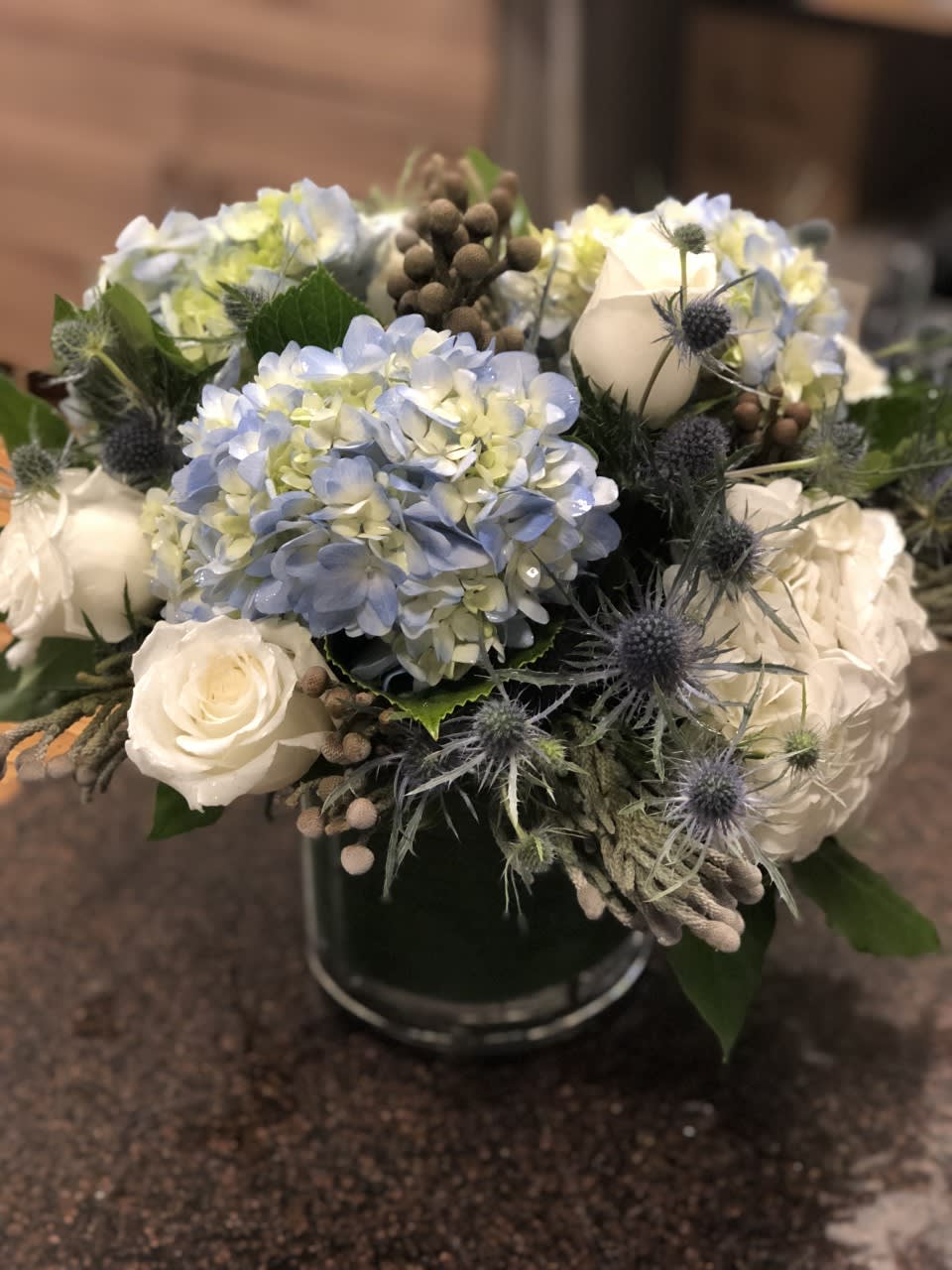 Cool Blue by Joseph Richard Florals