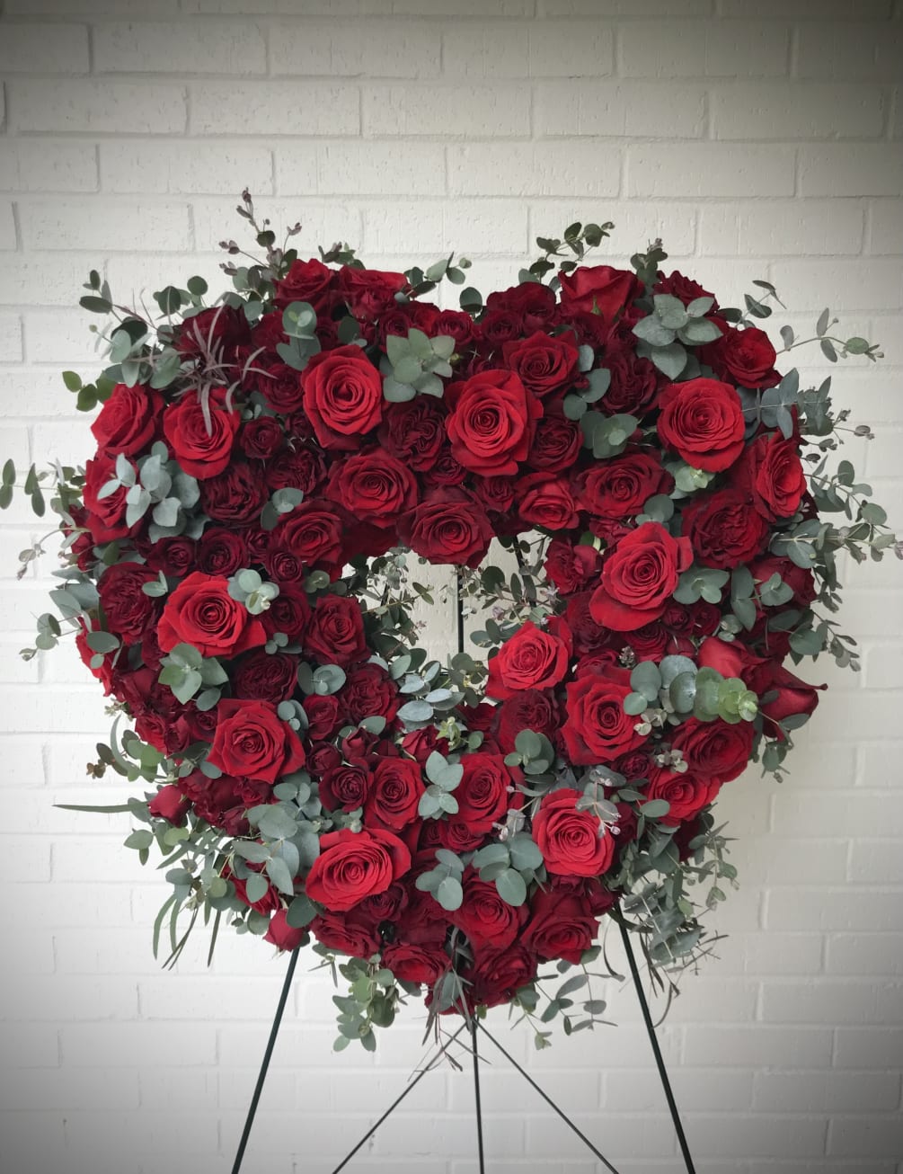 In Memory-Custom Easel Wreath-Personalized Designs Vary by Juniper Blooms