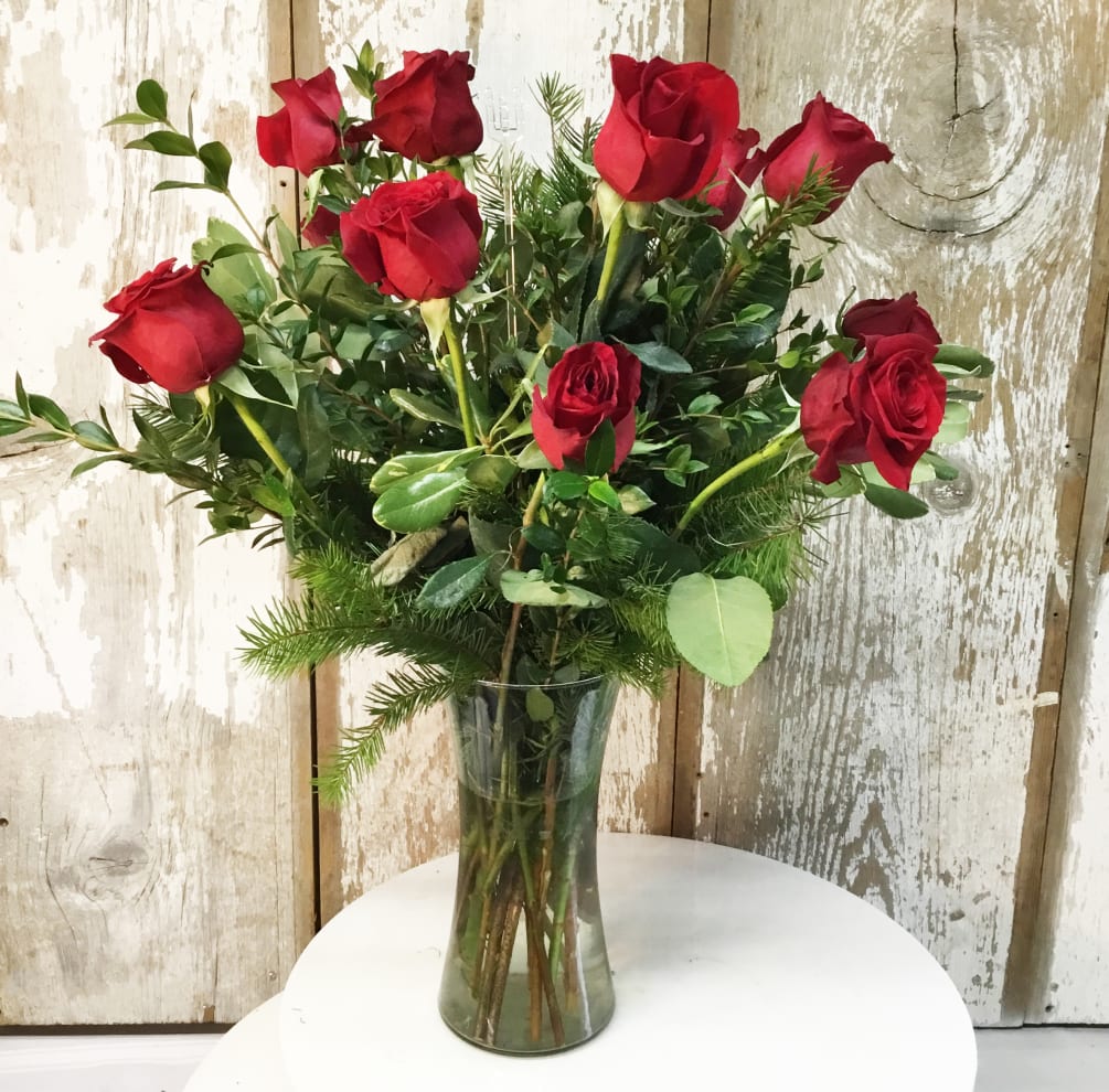 1 Dozen Red Roses by Platte City Flowers and Gifts