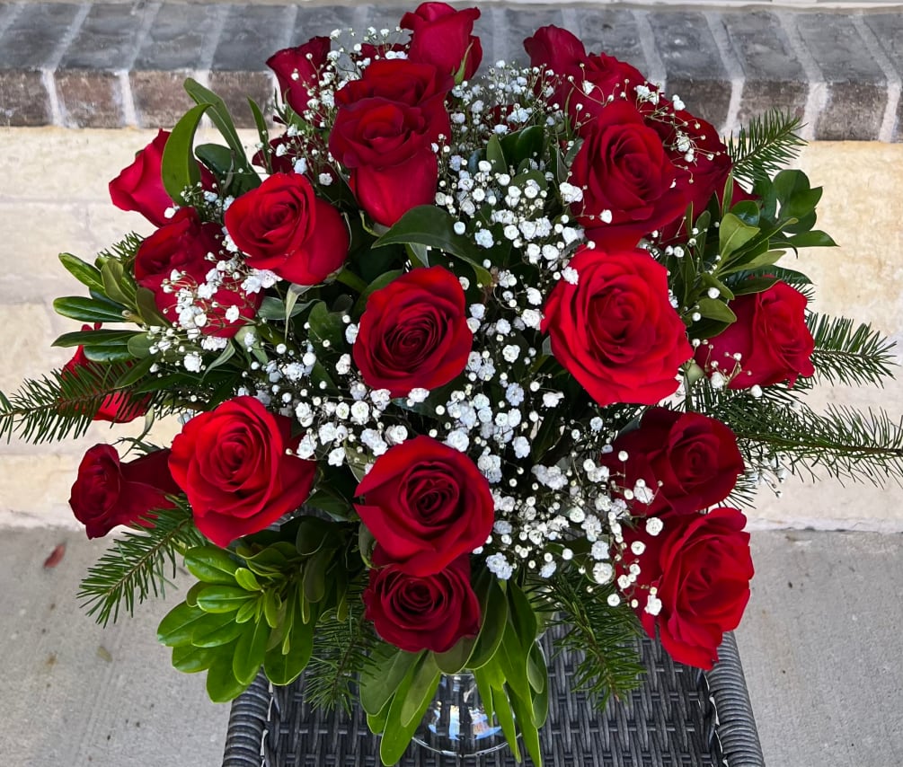 3 Dozen Long Stem Roses by Sheba’s Flowers