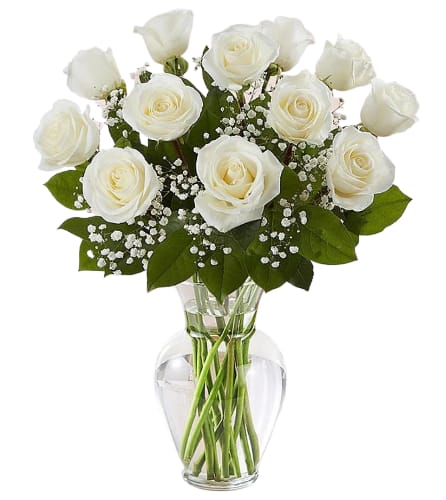 White Roses by Jo's Flowers and Gifts
