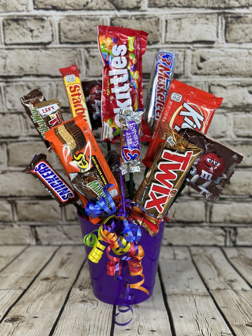 Candy bar bouquets store