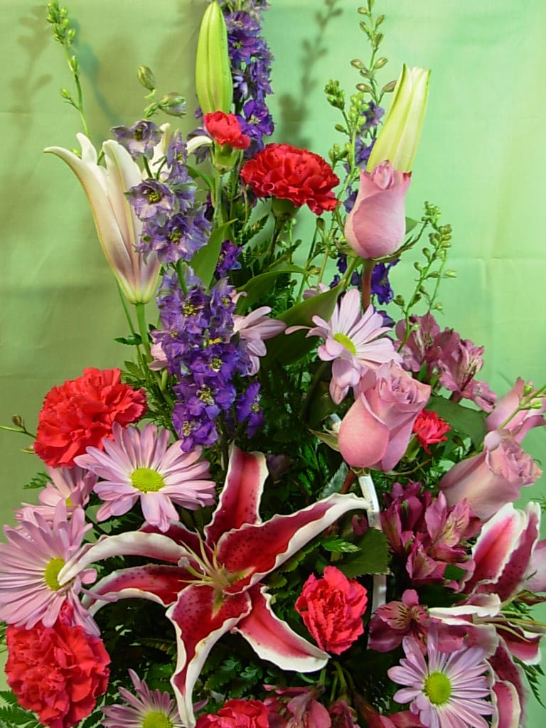 PASTEL BASKET OF PEACE NEW-S53 in Sumter, SC | Newton's Greenhouse and ...