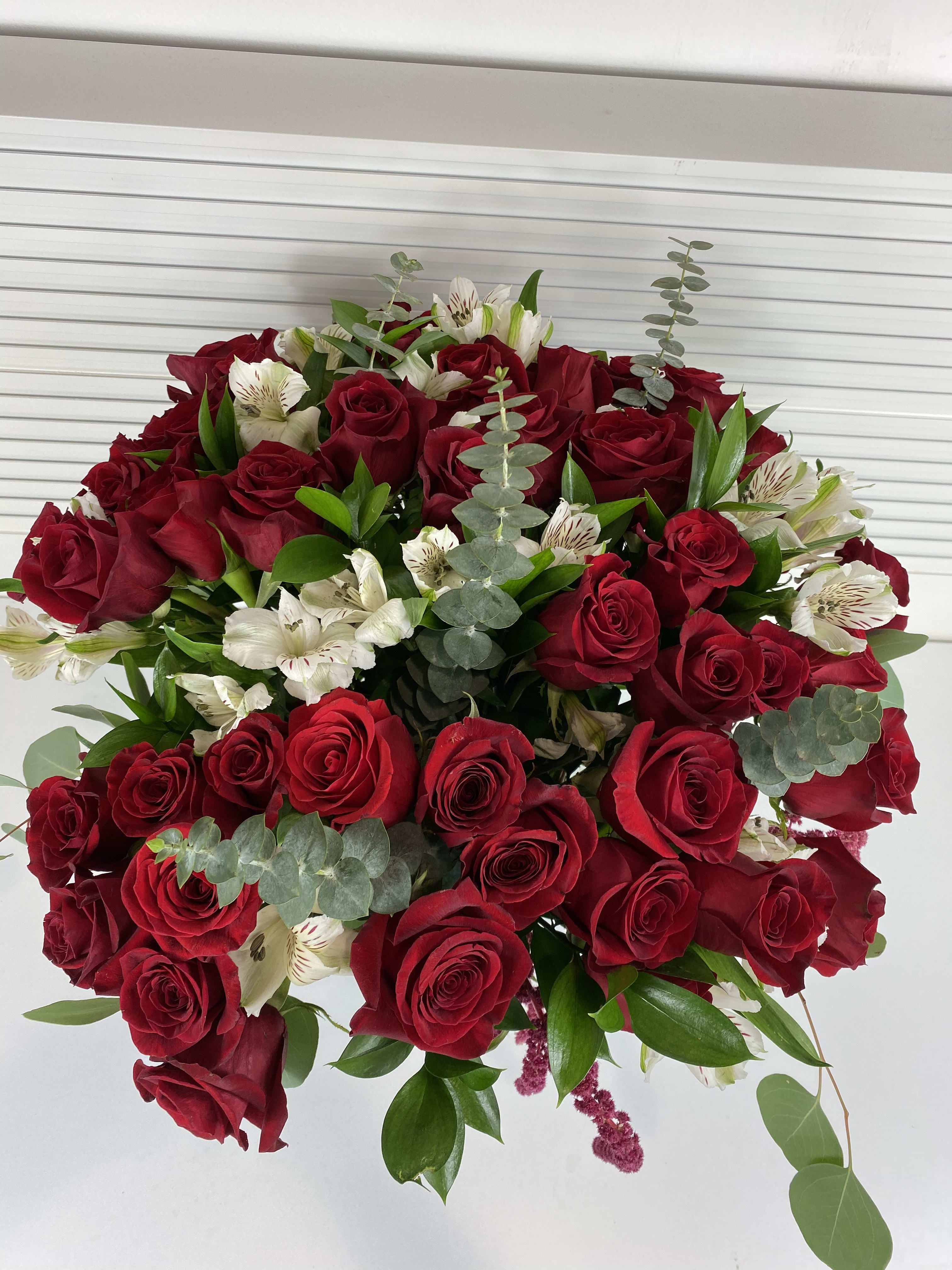 4 Dozen red roses in Irvine, CA | OC Flowers and Events
