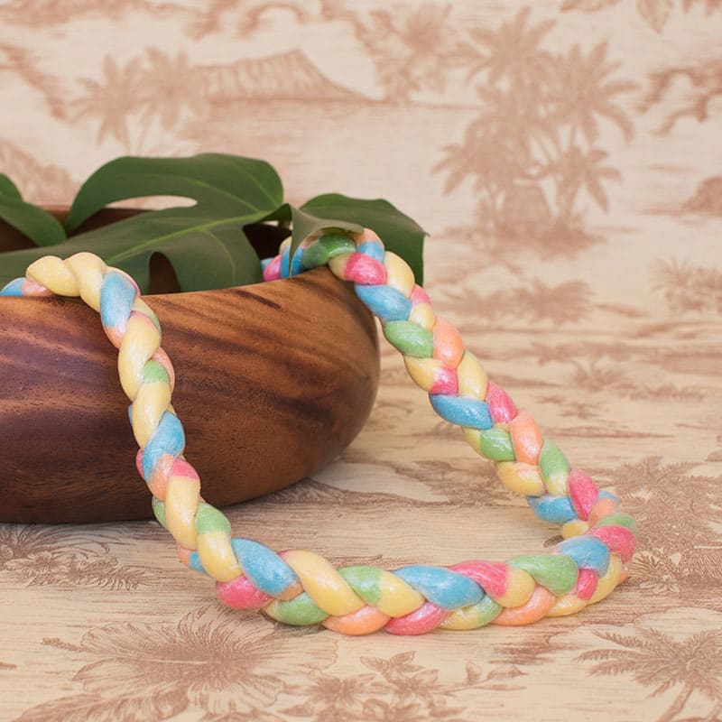 Hawaiian Famous Sour Gummy Lei In Honolulu Hi Watanabe Floral Inc