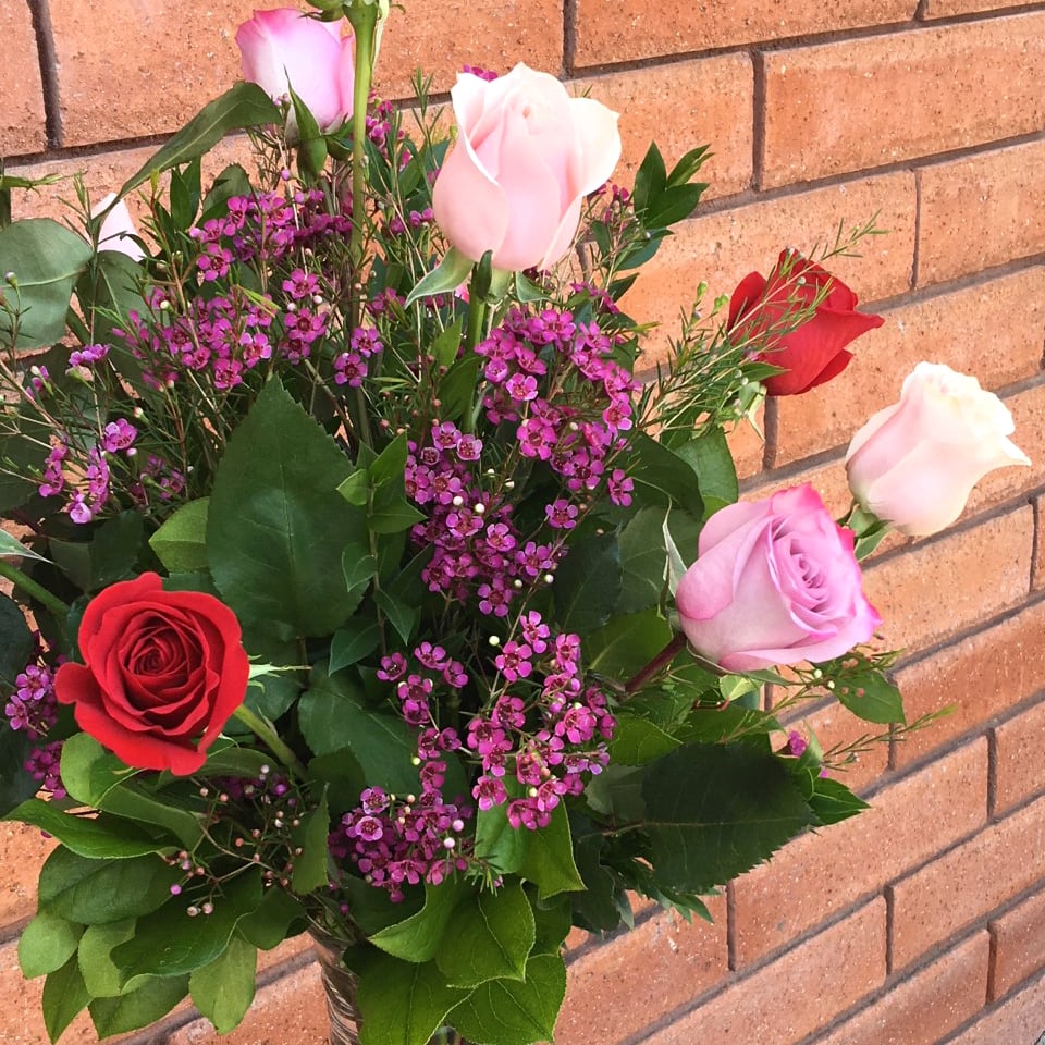 Romantic Collage of Long Stem Roses in San Diego, CA | House of Stemms