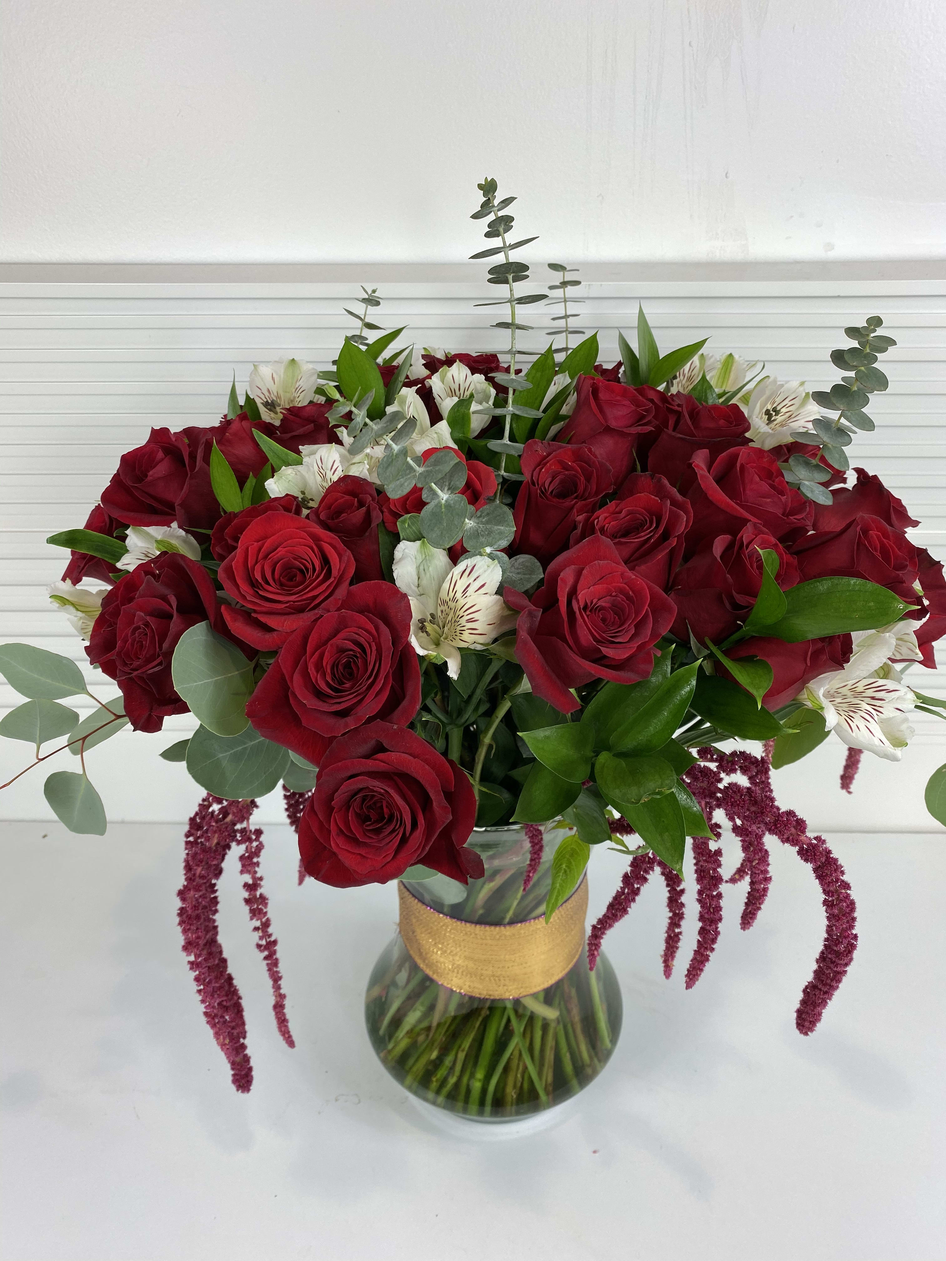 4 Dozen red roses in Irvine, CA | OC Flowers and Events