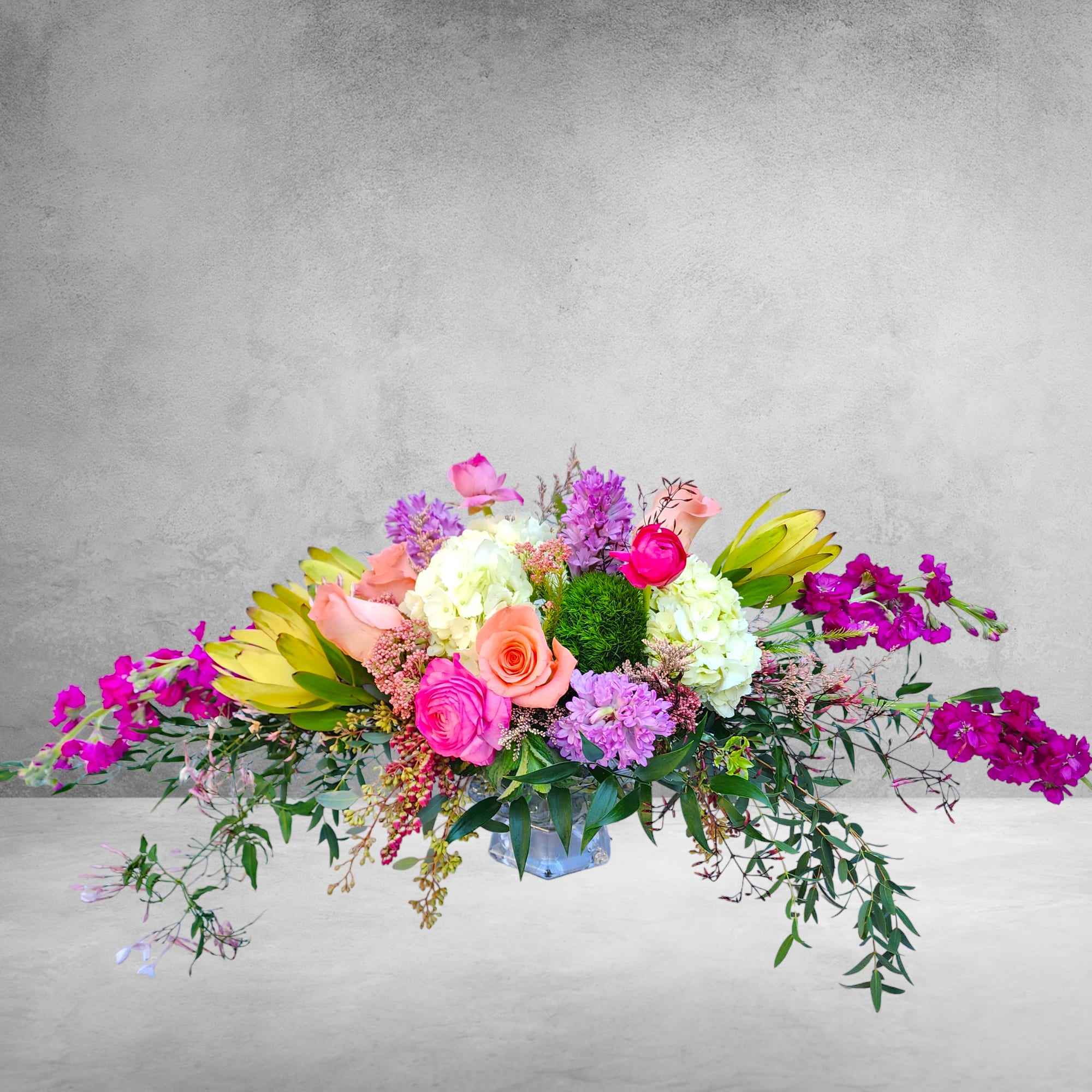 Lush Garden Flower Arrangement in Olympia, WA | Specialty Floral Design