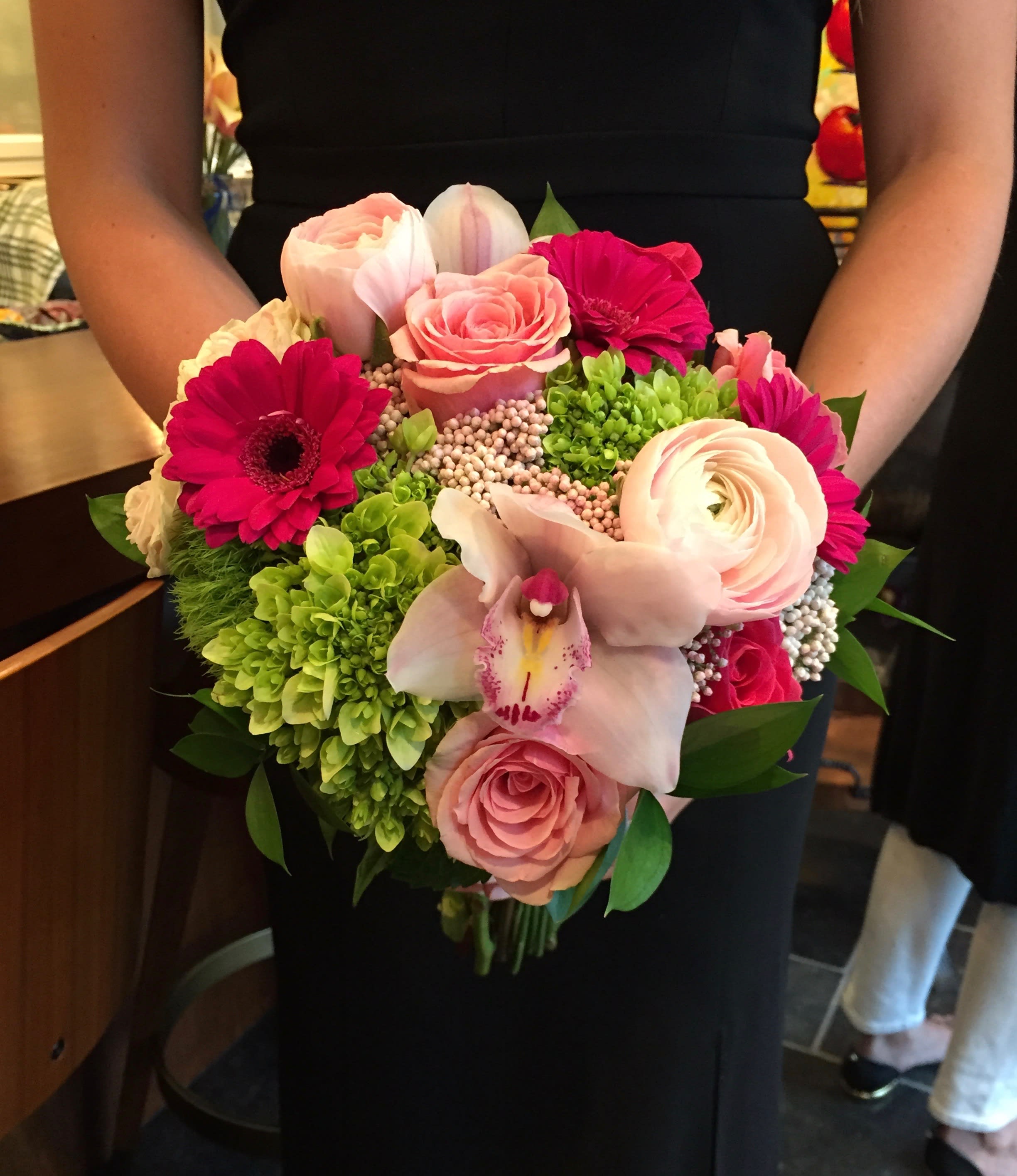 Hot Pink Heaven Bouquet in Wilmington, DE | Petals Flowers and Fine Gifts