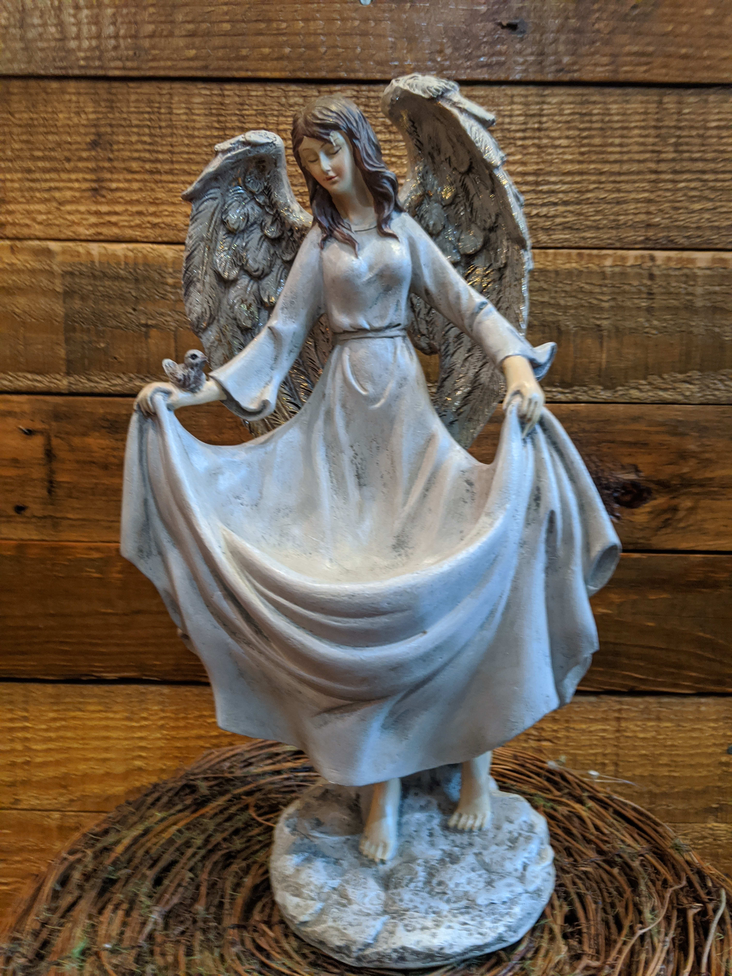 14" Resen Angel Bird Feeder in Columbia, SC | Something Special Florist