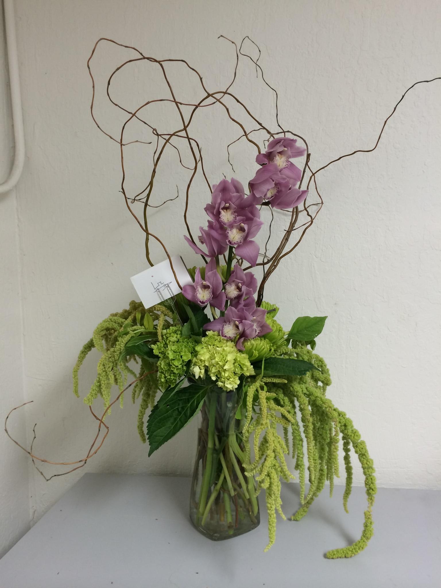Wild Orchid Design by Floral Design by Ari