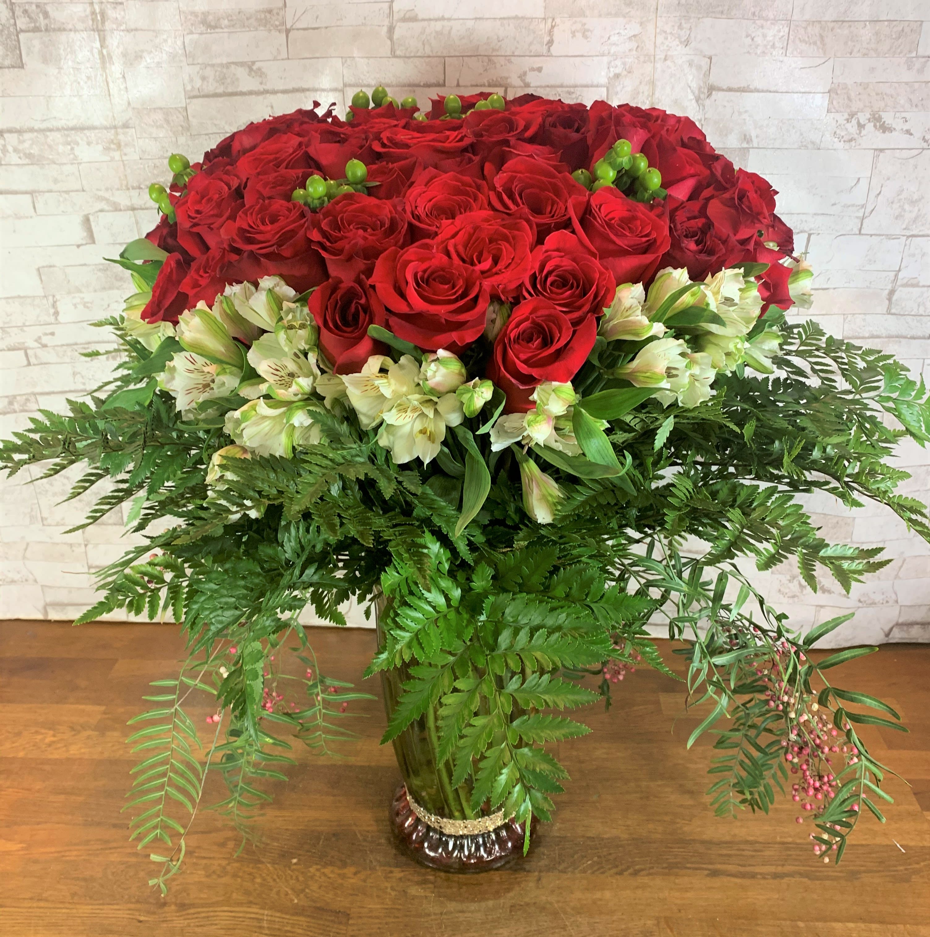 Six Dozen Roses in Costa Mesa, CA | Flower-Synergy