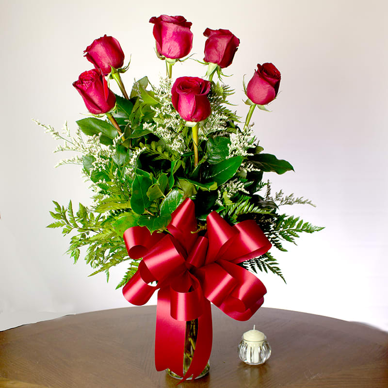 Half Dozen Roses in Fowler, CA | Fowler Floral & Gifts