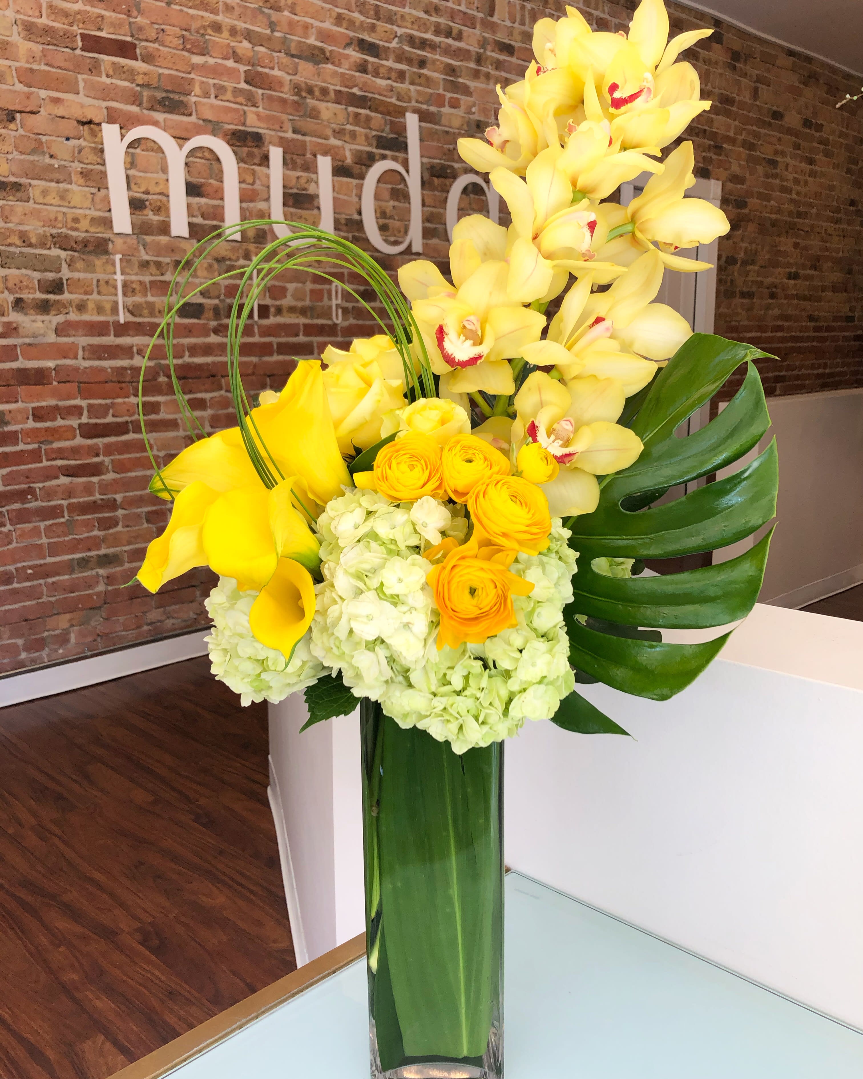 Sexy Citrus Orchids In Chicago Il Mudd Fleur