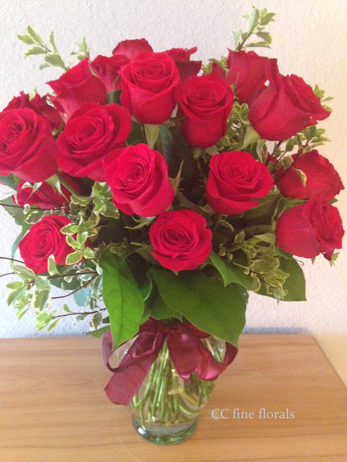 2 Dozen Red Roses in Irvine, CA | CC fine florals