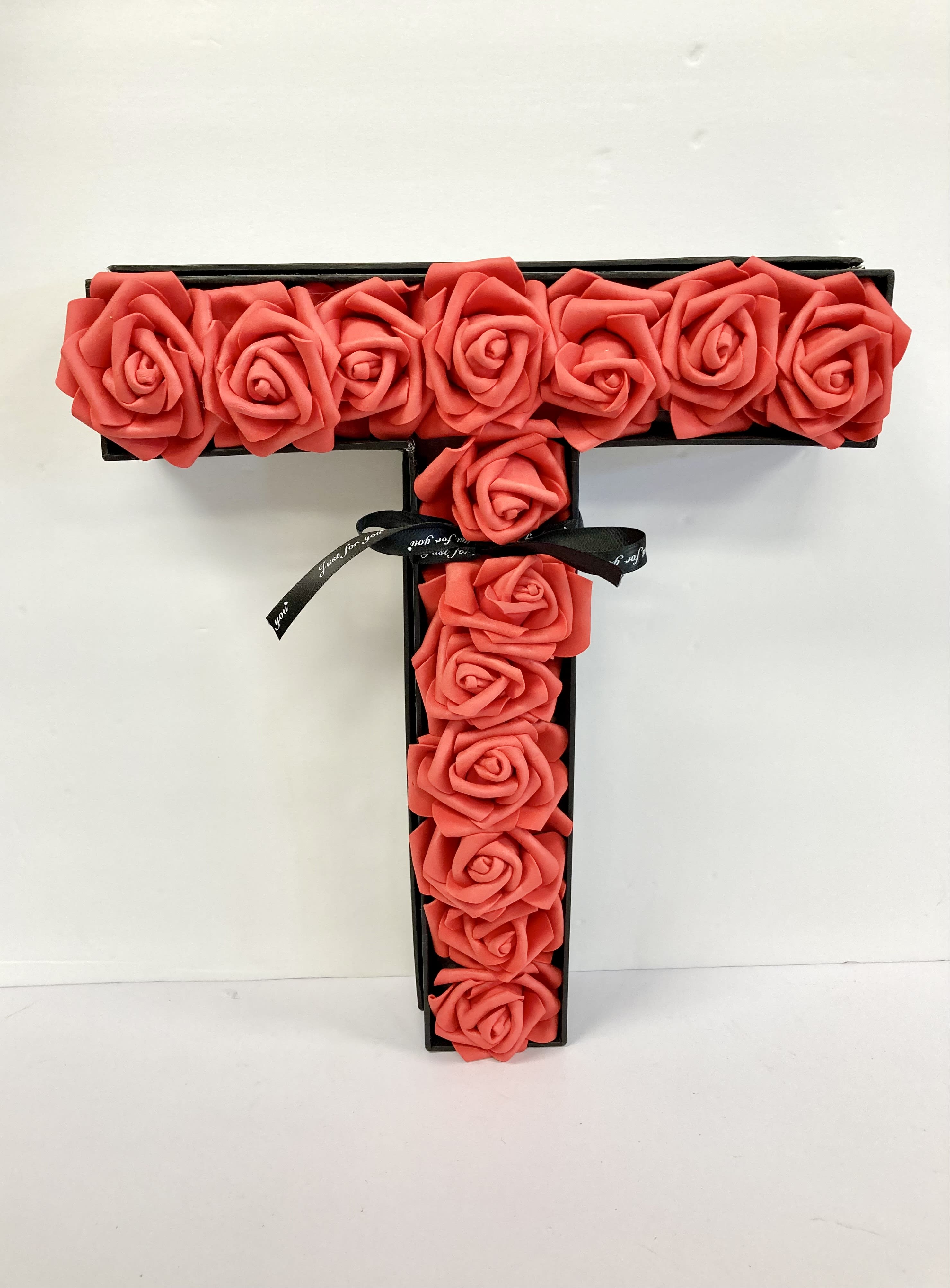 Floral Letter Box (T) by LV Flower Events