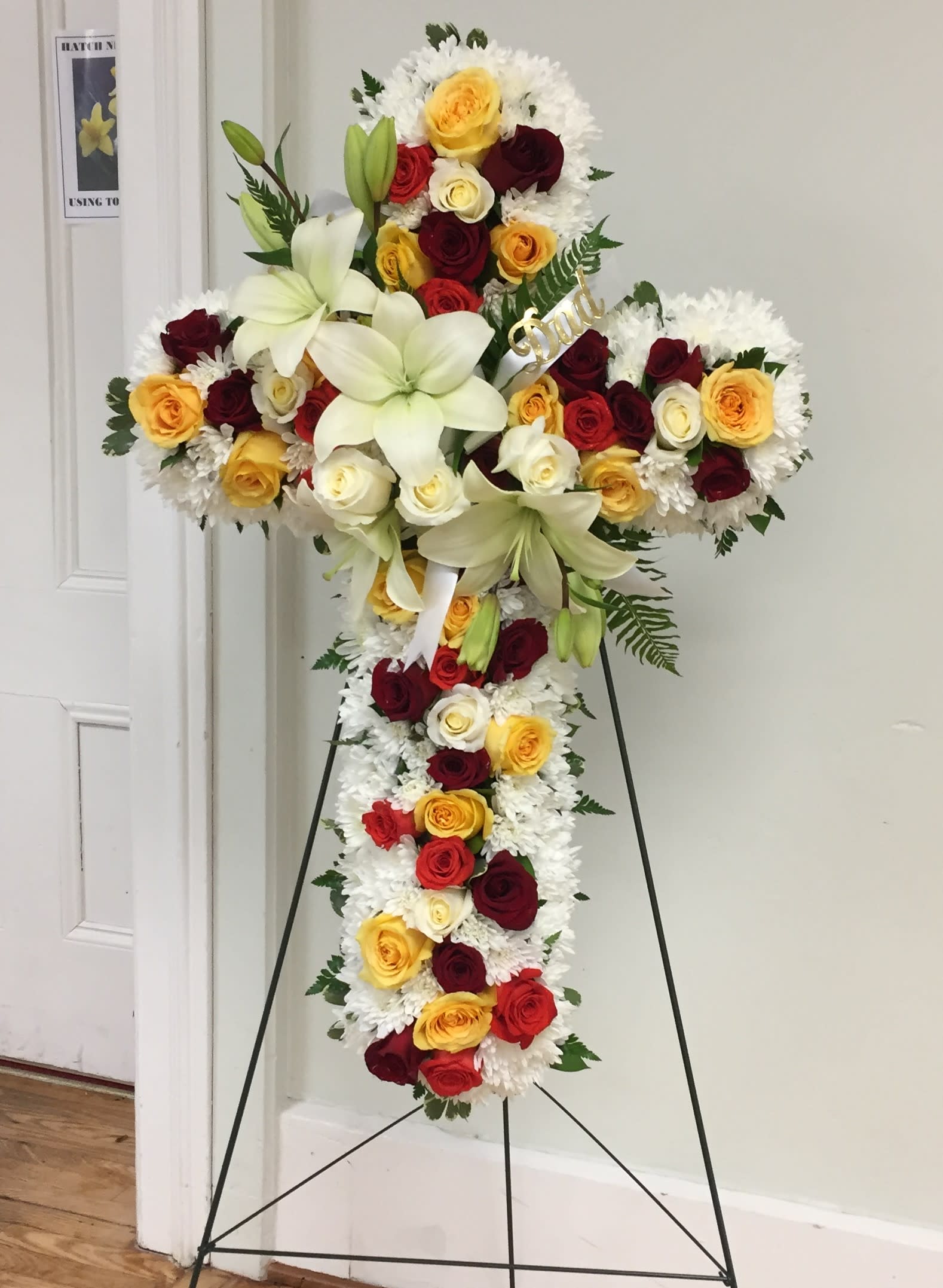 Rose Garden Cross in Avon, NY | Avon Floral World, Gift Shoppe ...