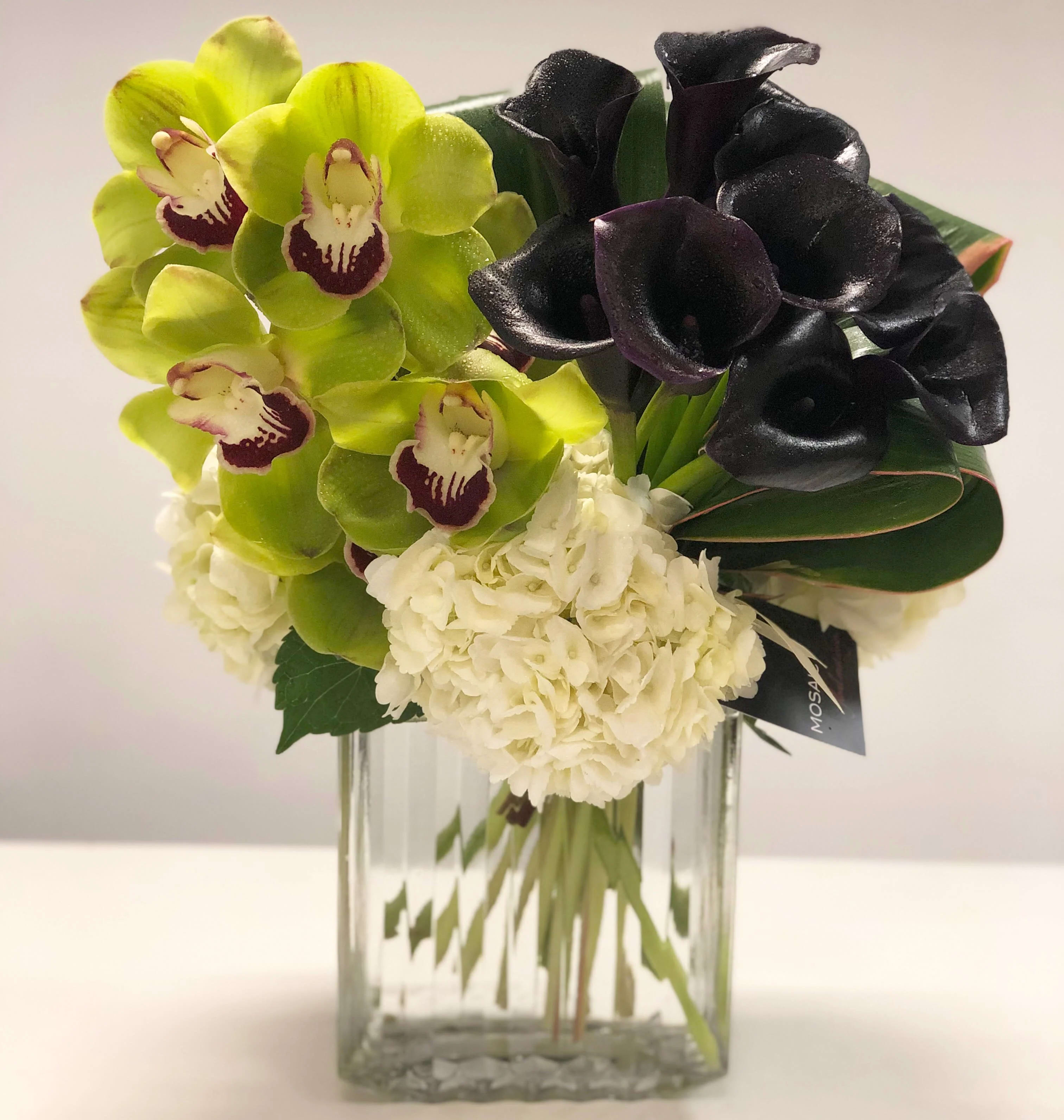 Black Calla in West Hollywood, CA | Mosaic Floral Event Design