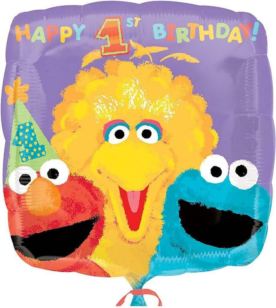 Sesame Street Square Balloon by Domino's Blooms