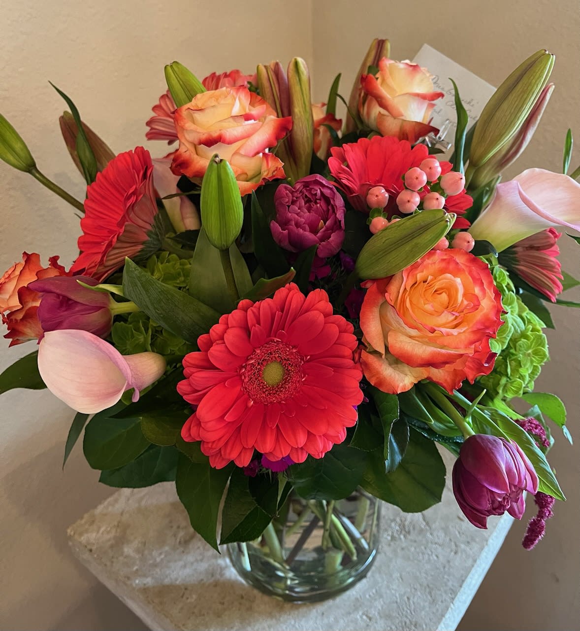 Spring is Coming Vase Arrangement in Concord, CA | Full Bloom