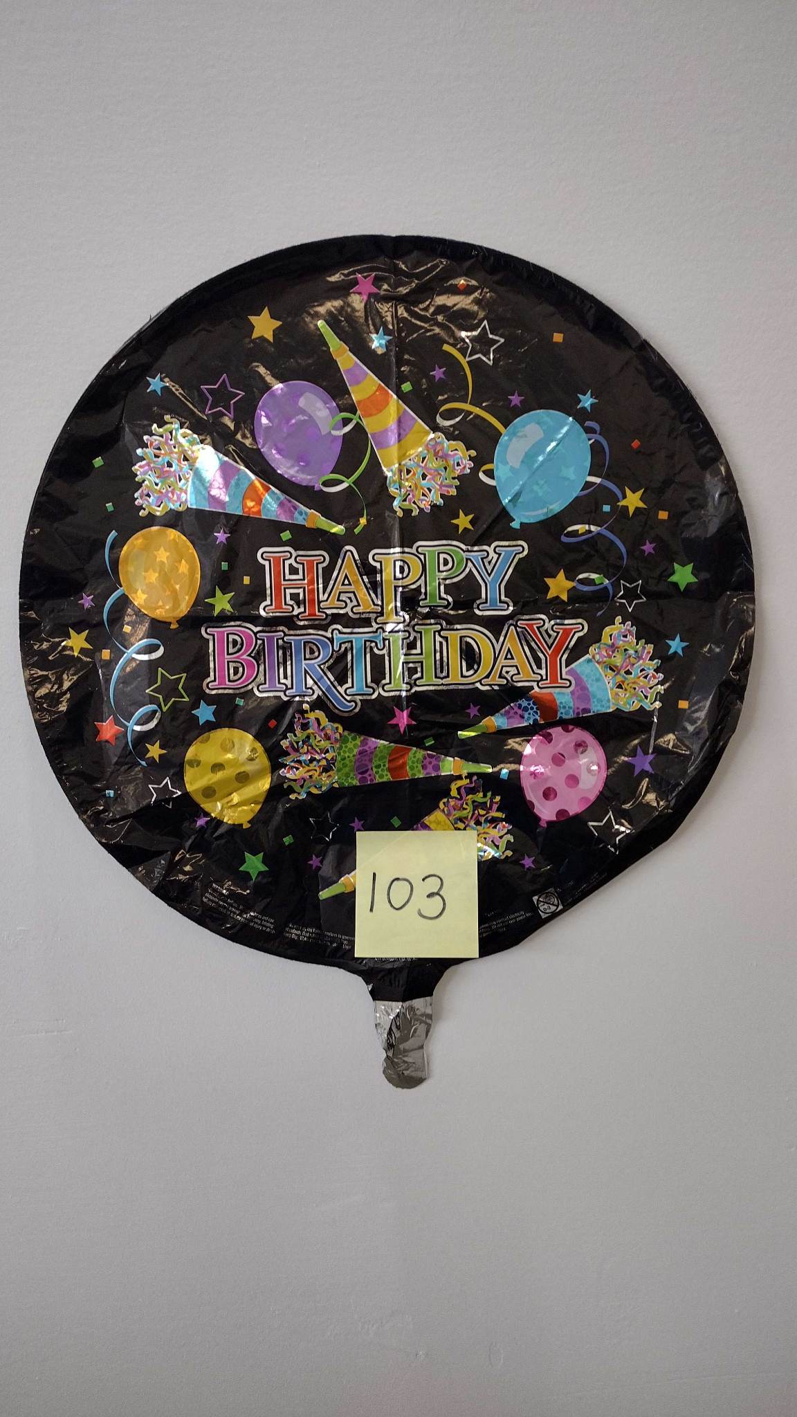 Happy Birthday 103 In Virginia Beach Va Zontini Event Decorators