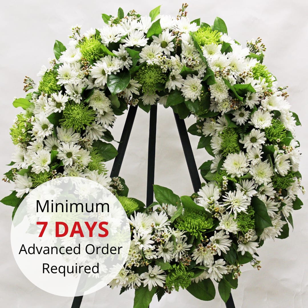 Watanabe's Wreath of Remembrance in Honolulu, HI | Watanabe Floral, Inc.