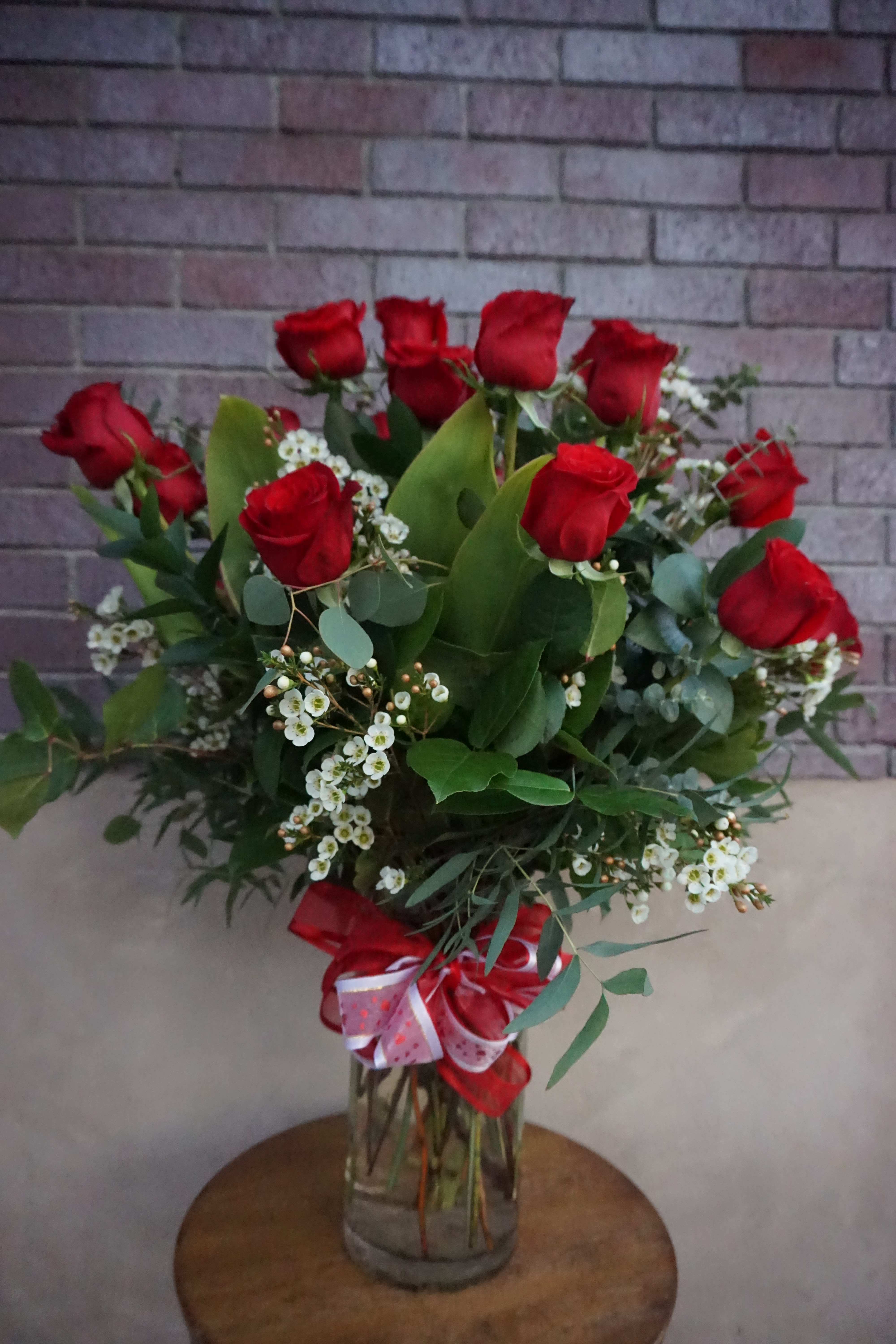 1 Dozen Roses Arrangement Standard in Tustin, CA | Growers Direct Flowers