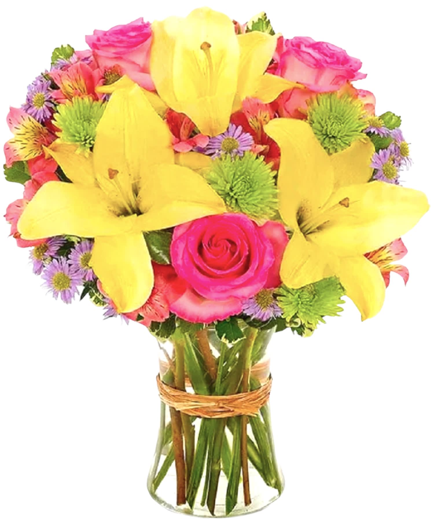 Vibrant Beauty Flower Arrangement by Ninfa's Flowers