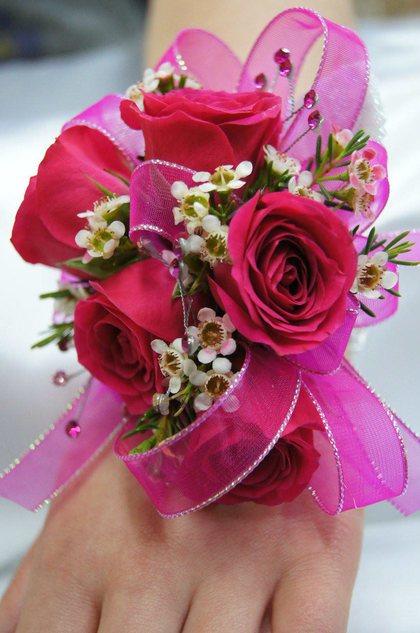 Hot Pink Rose Corsage in Mount Sterling KY Always In Season Florist