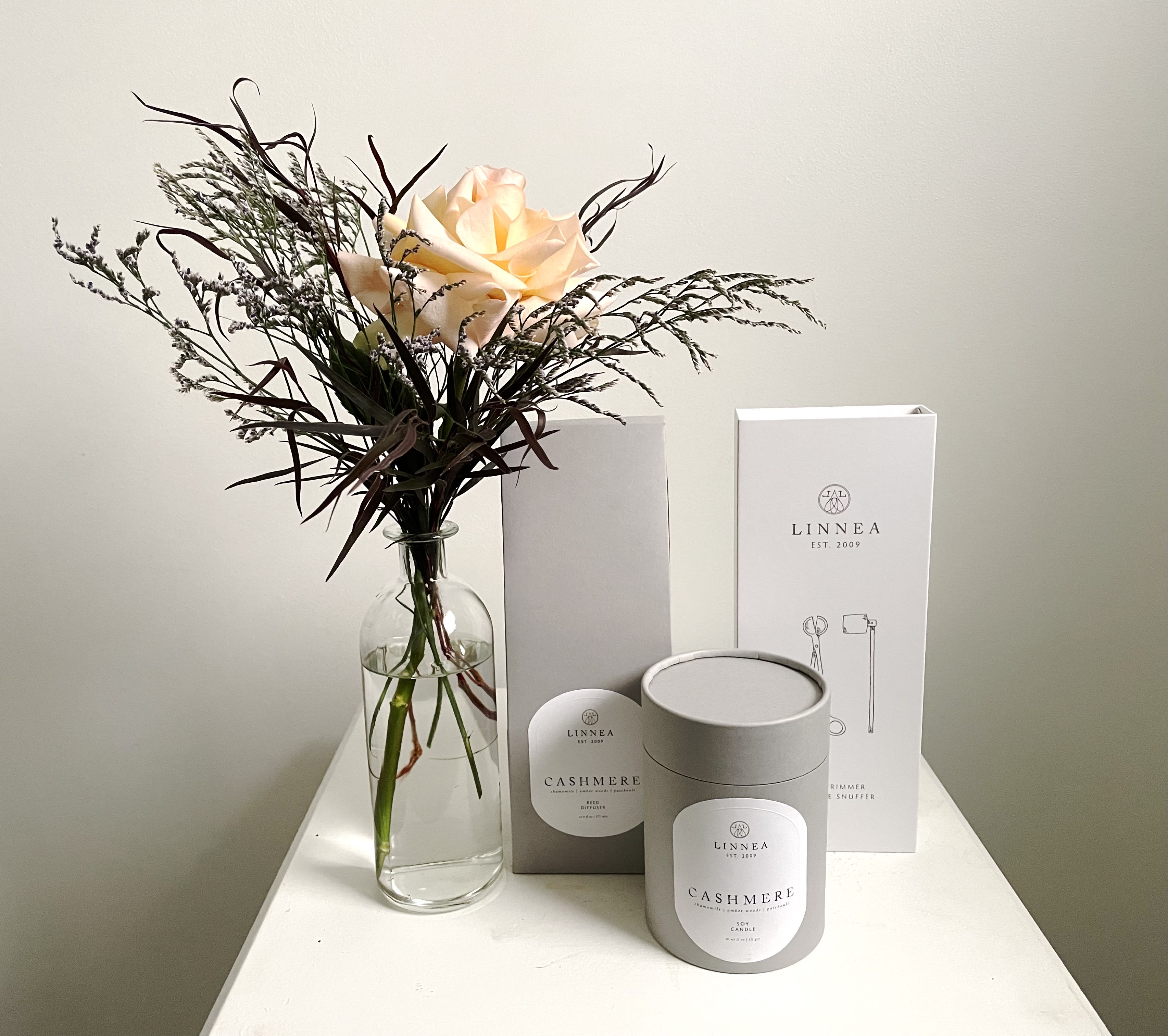 Linnea Candle Gift Bundle by Flora Chicago
