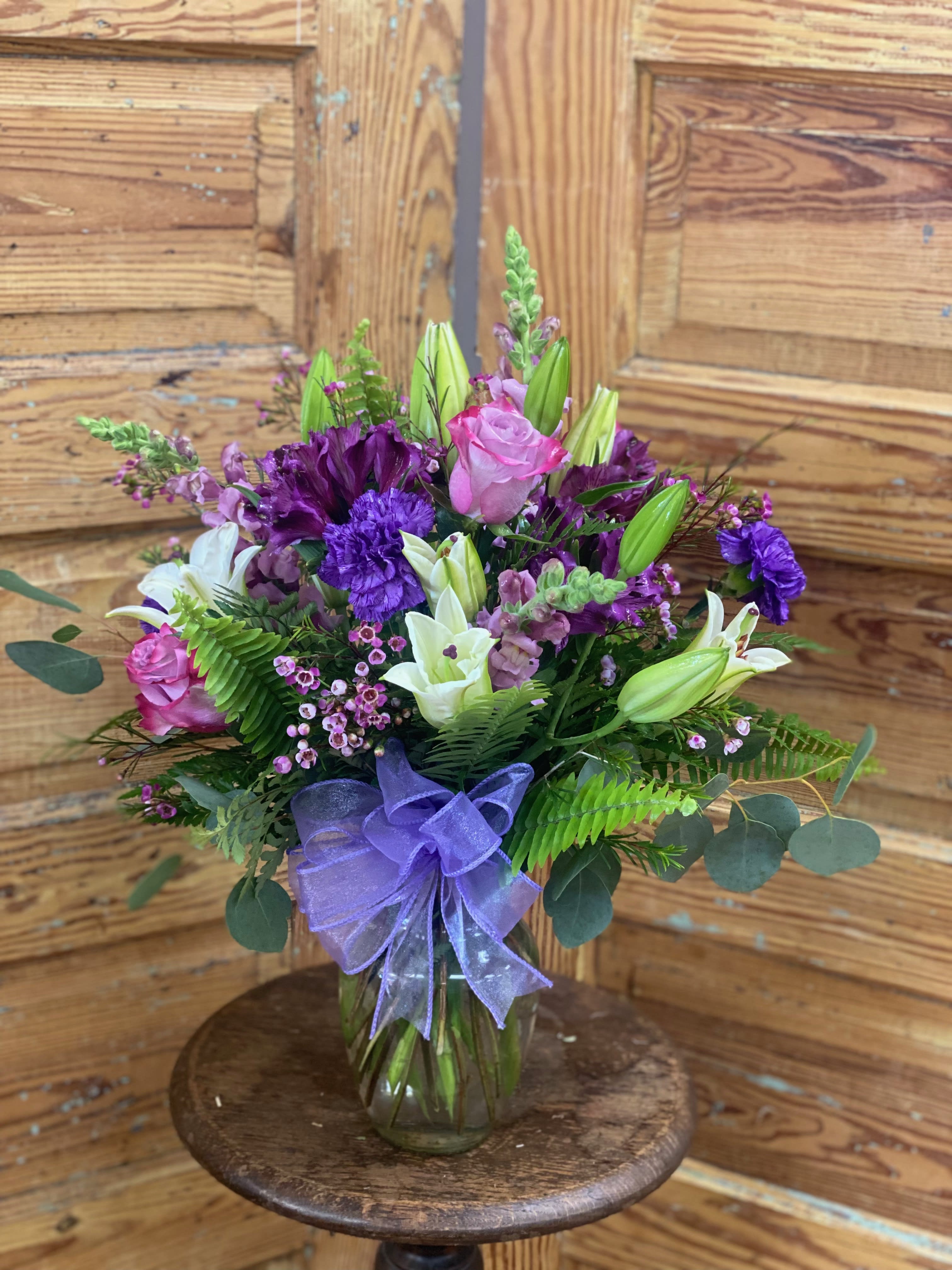 Lush Lavender by Paisleys and Petals Floral Design