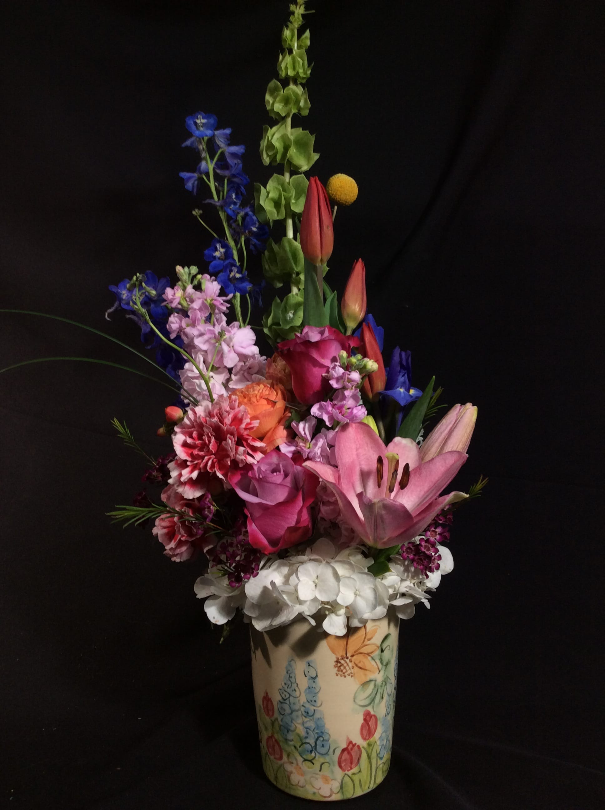 Special 'Jan Hoyman Studio' Pottery and Monet Garden Arrangment in ...