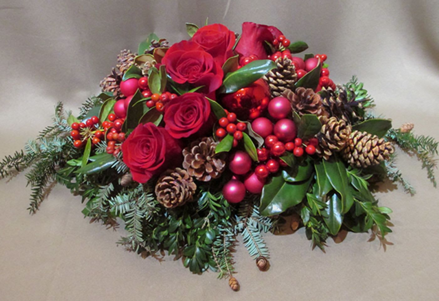 Contemporary Centerpiece by Floral Accents