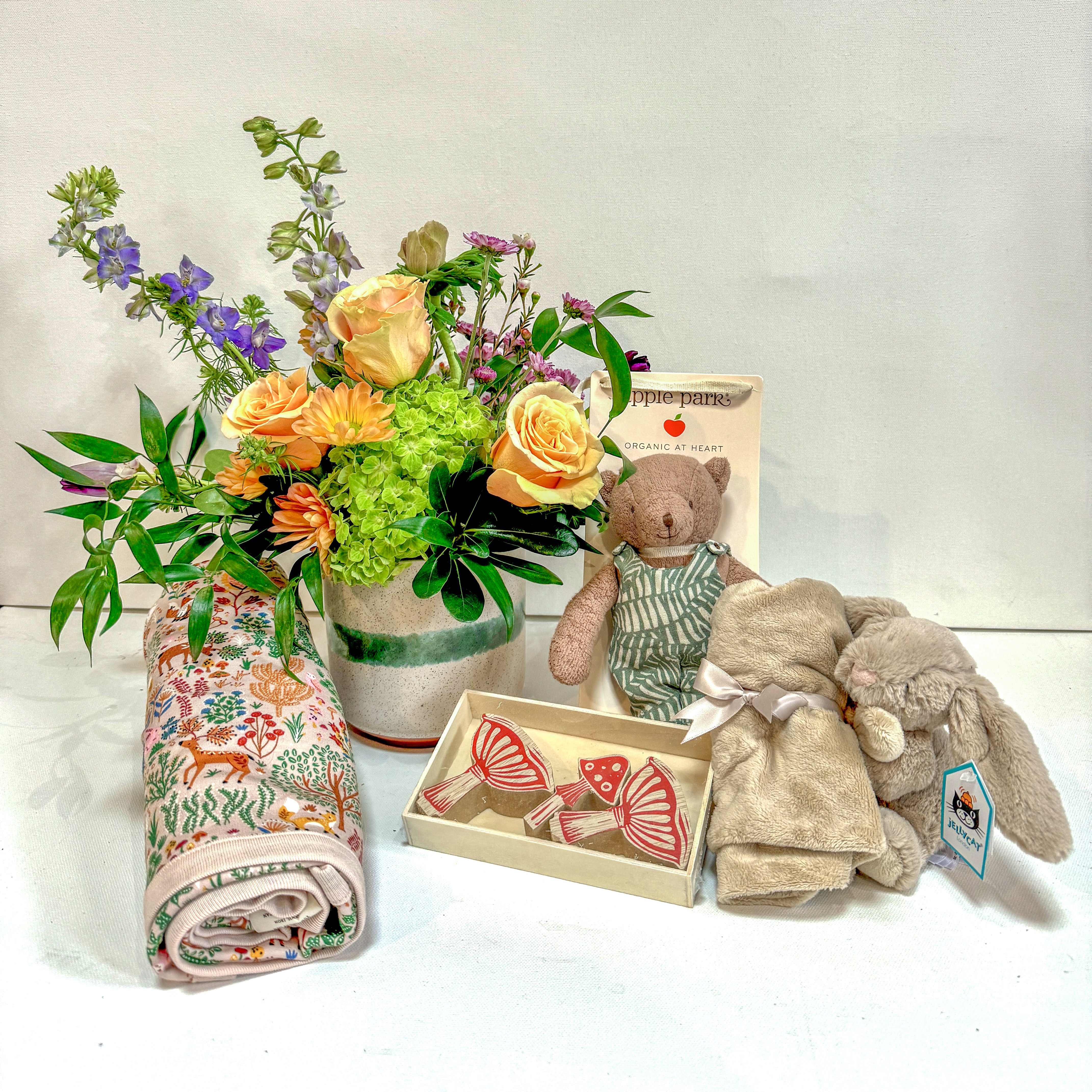 Welcome Baby Luxe Gift Set in Victor, NY | Pittsford Florist