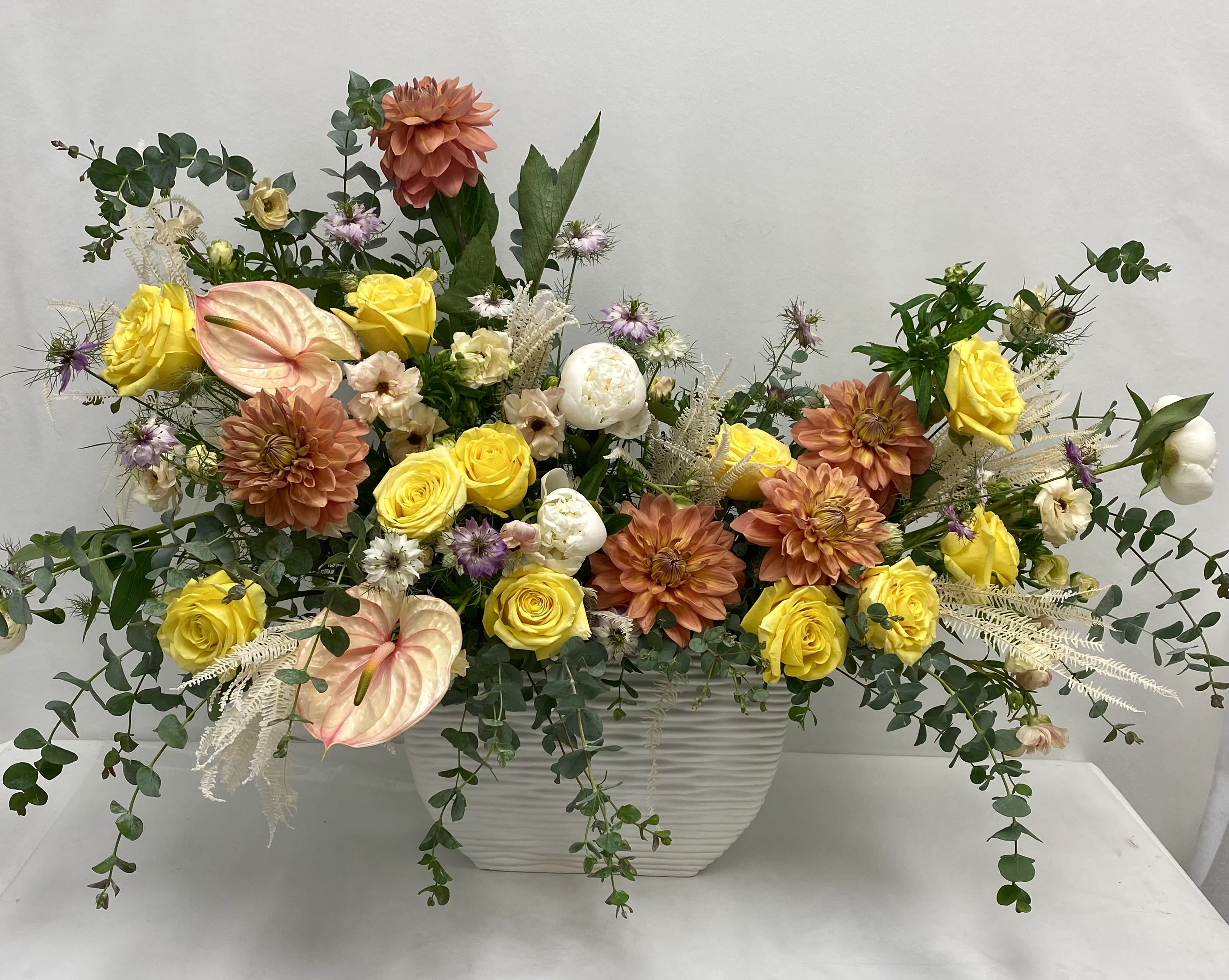 Fan Shaped Flower Arrangement | Best Flower Site Fan Shaped Flower Arrangement | Best Flower Site