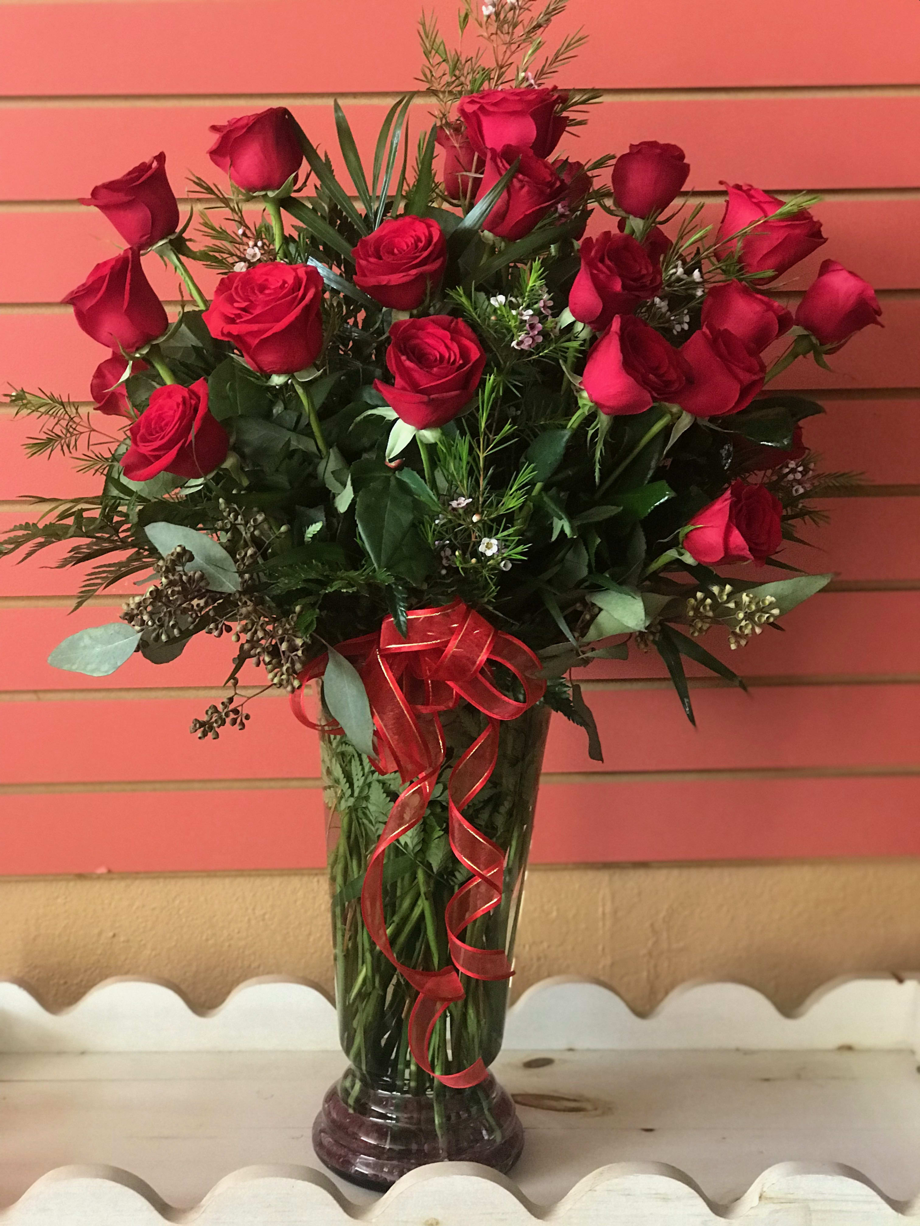 2 Dozen Roses in Harlingen, TX | Flowers By Jesse