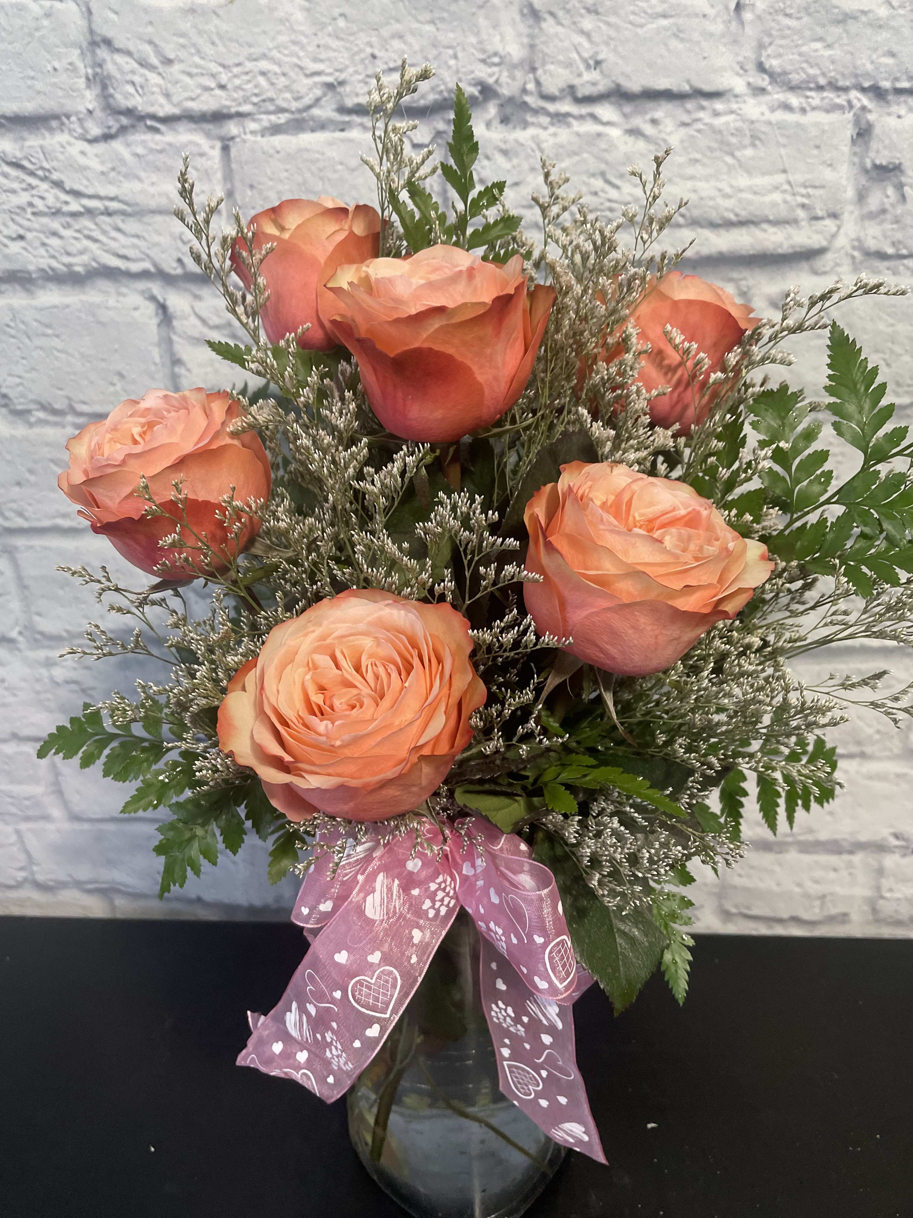 1/2 Dozen Roses in Nibley, UT | Flowers By Laura Studio