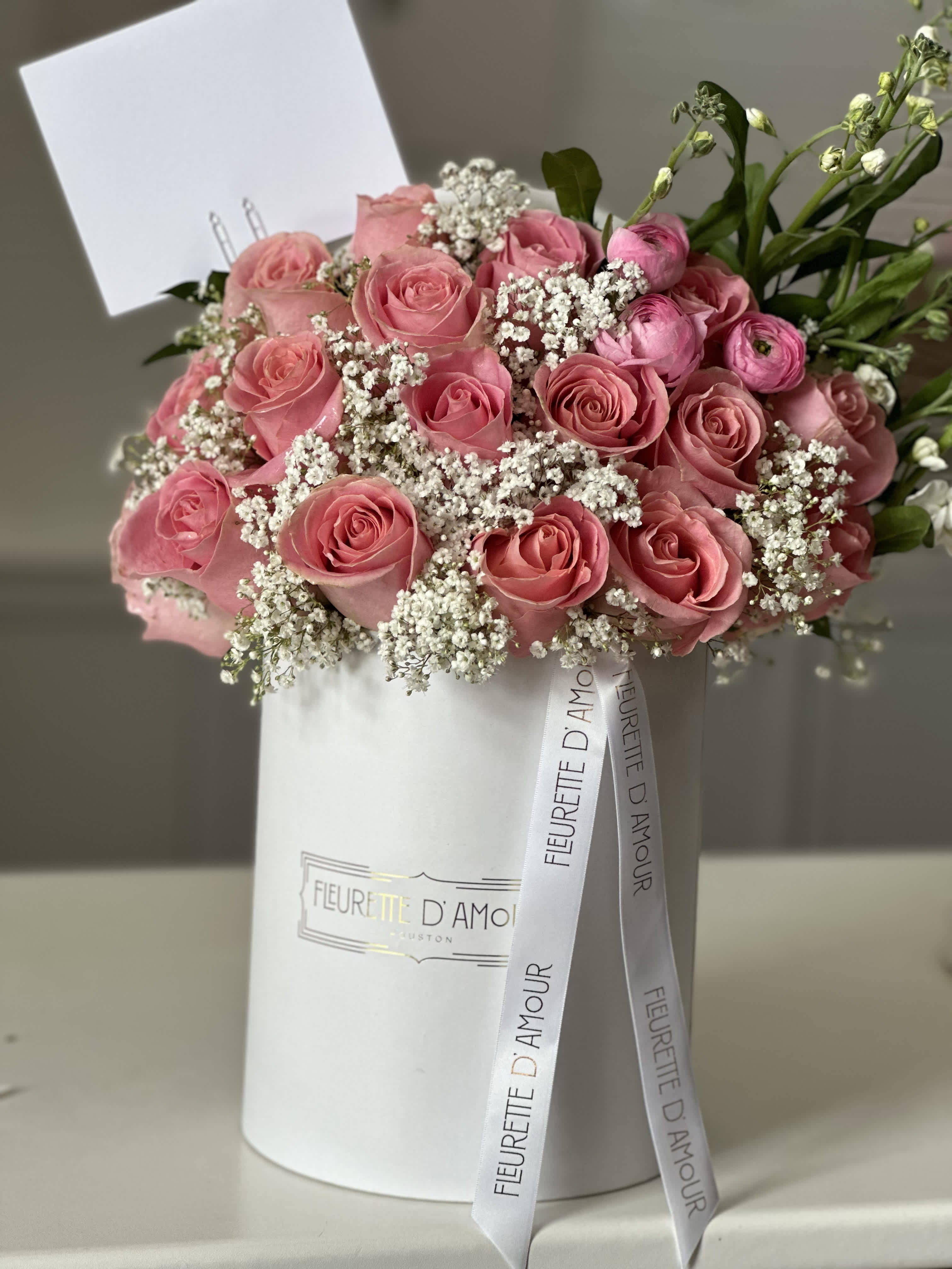 Sophia Elegance Box Arrangement by Fleurette D'amour LLC