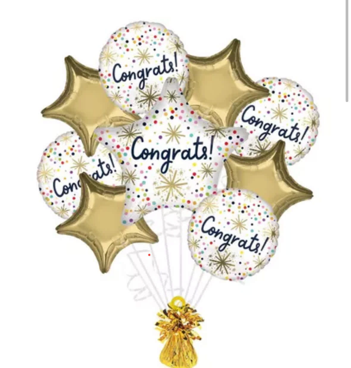 Congrats Balloon Bouquet by The Plant Craft