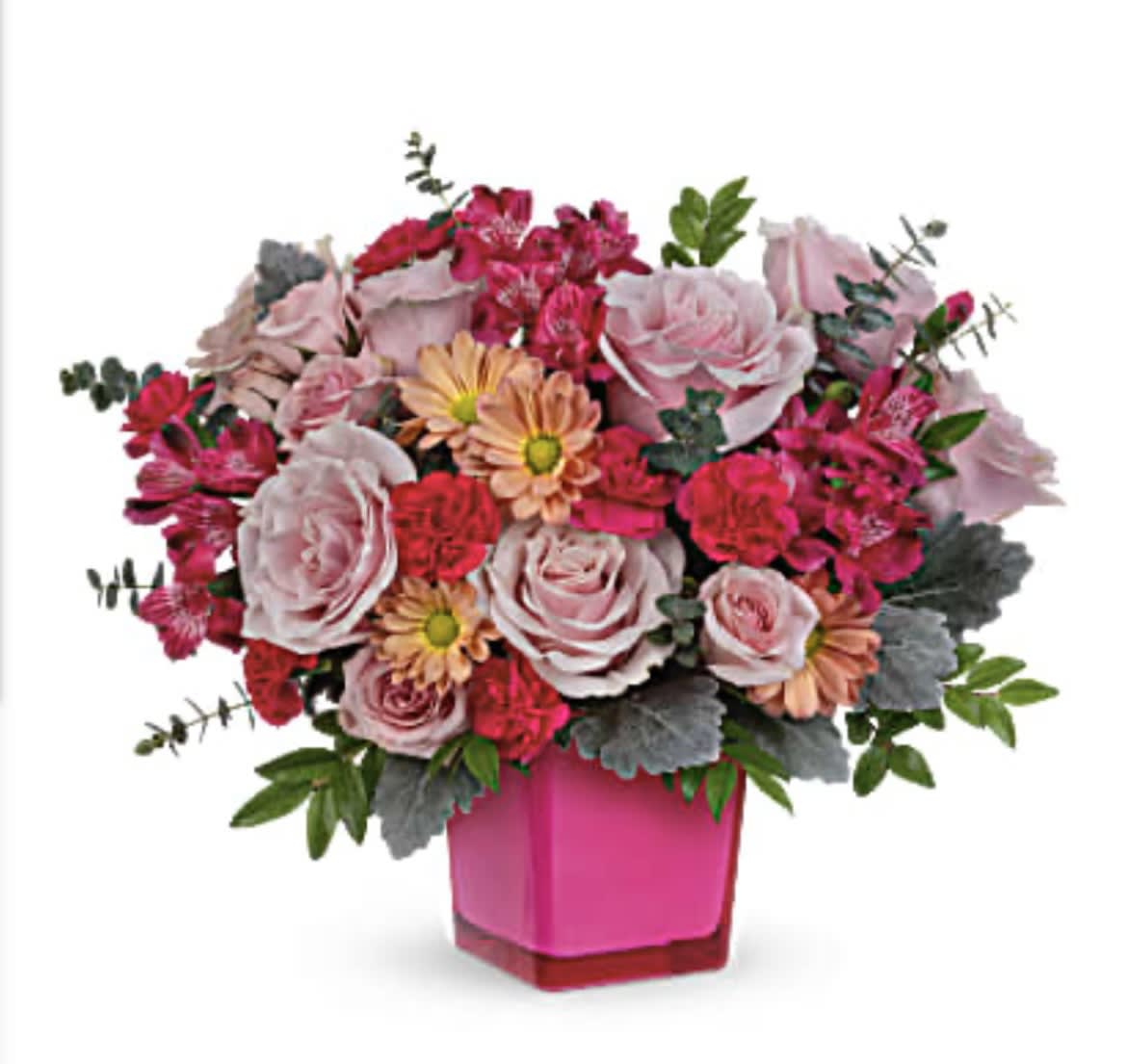Rosy Moment Bouquet in Coral Springs, FL | Embassy of Flowers