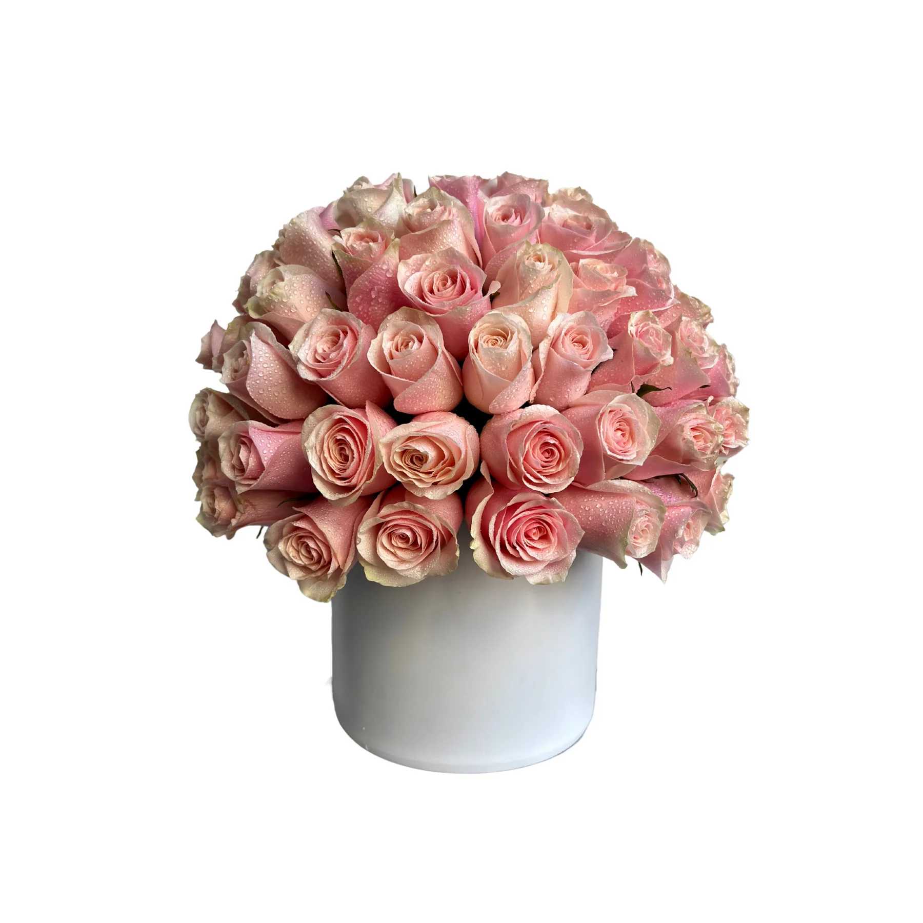 100 PERFECT PINK ROSESby Marina Luxury Roses